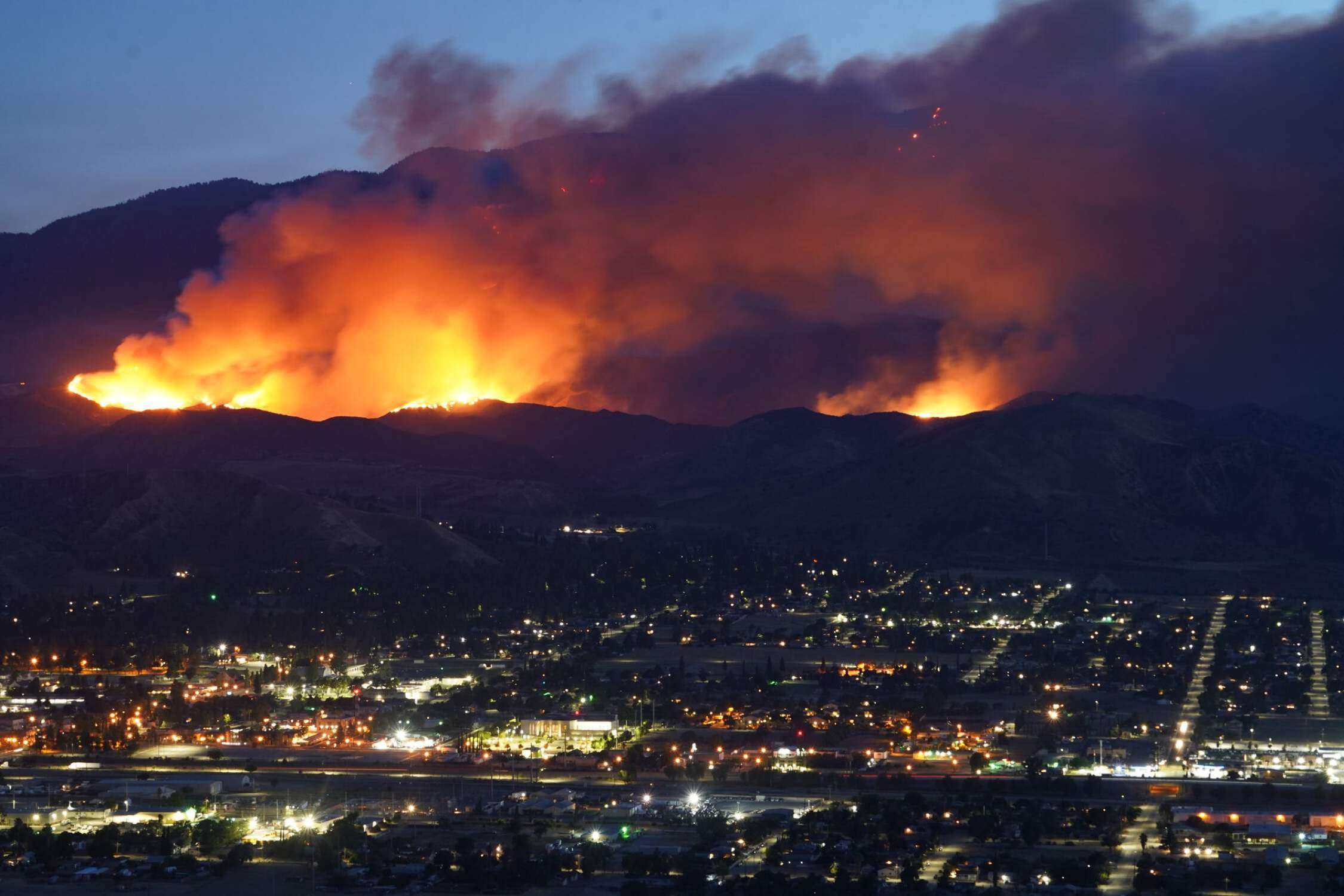 California Wildfires 2025 Flames LA POSTER PICTURE PHOTO PRINT BANNER ...