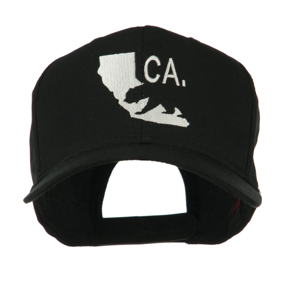 California with Bear Embroidered Cap - Black OSFM - Walmart.com