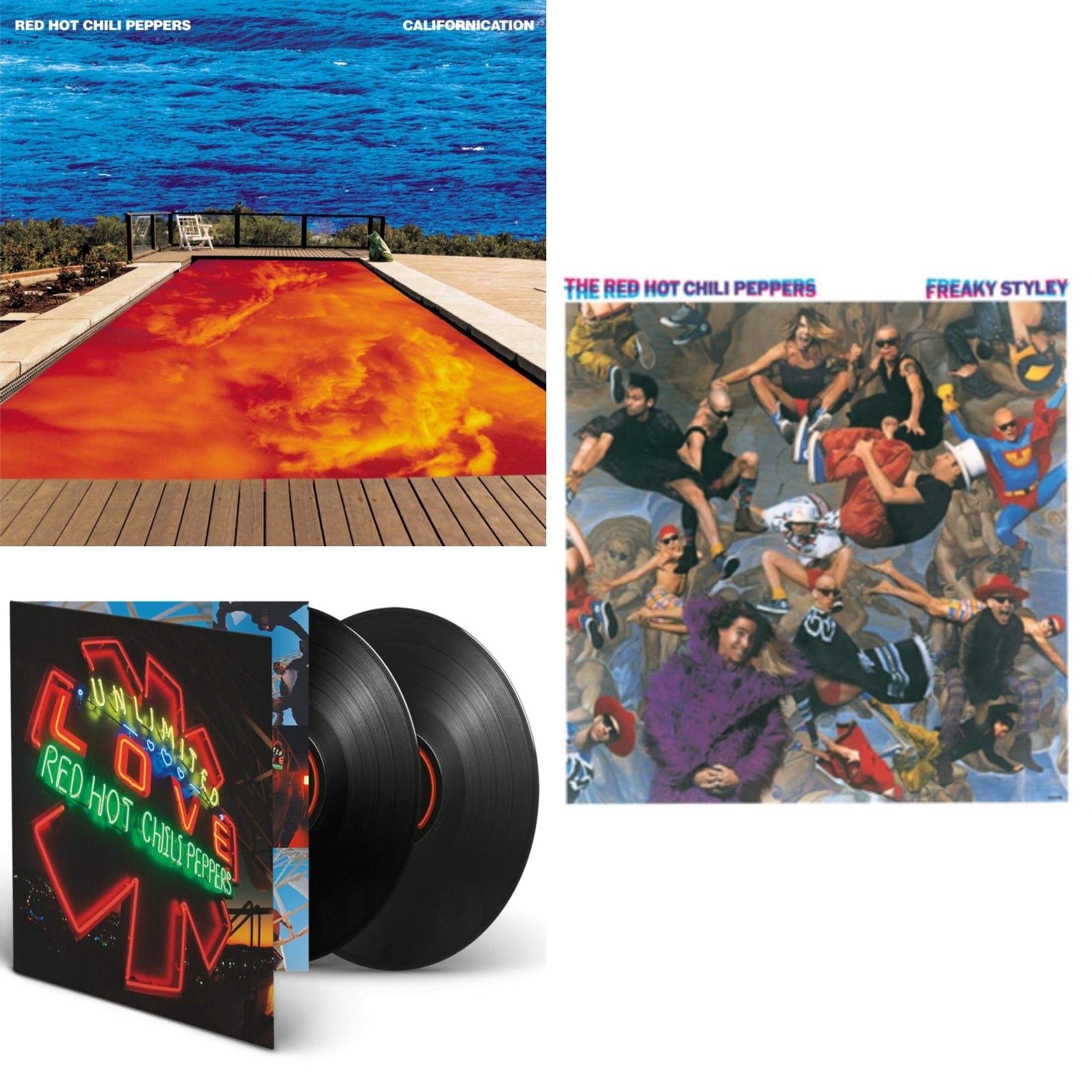 Californication (2LP/Red & Blue Vinyl) & Unlimited Love (Deluxe/2LP ...