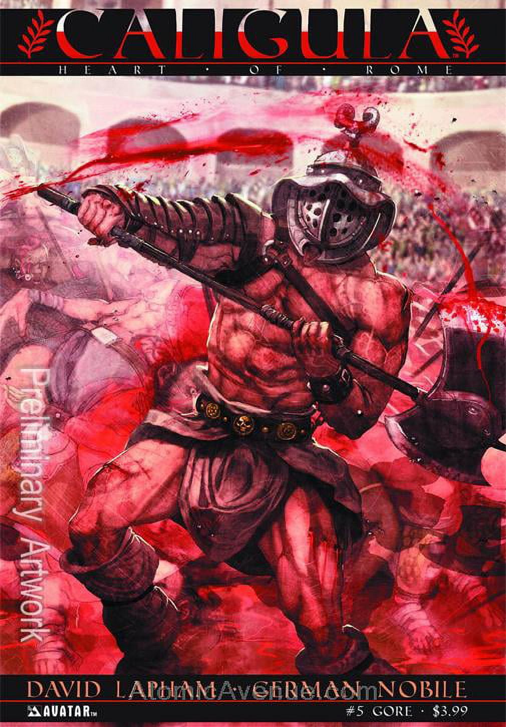Caligula: Heart of Rome #5B VF ; Avatar Comic Book - Walmart.com