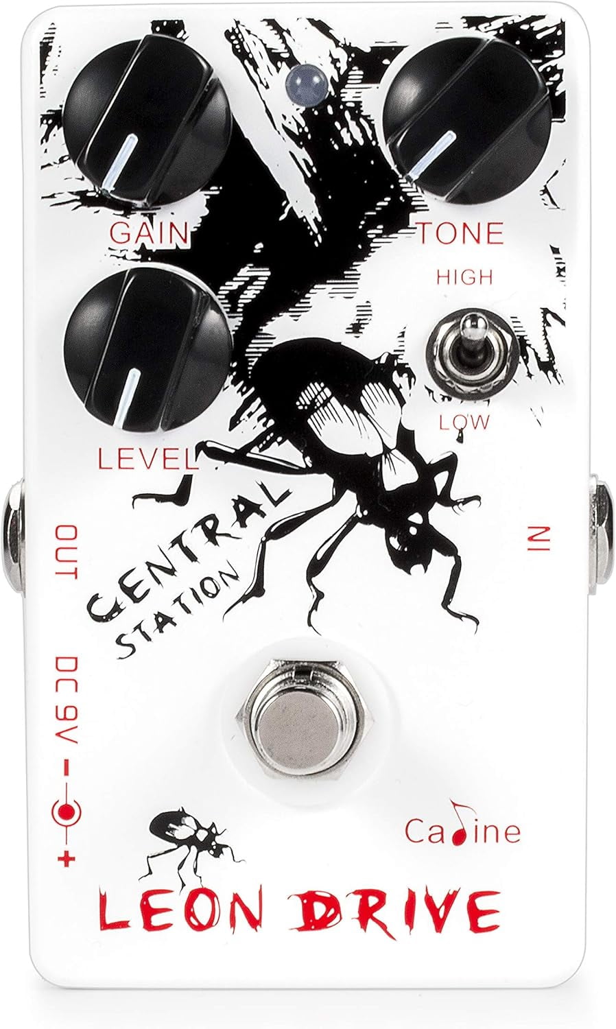 Caline Electric Guitar Effects Pedals Multi Distortion Leon Drive 9V DC ...