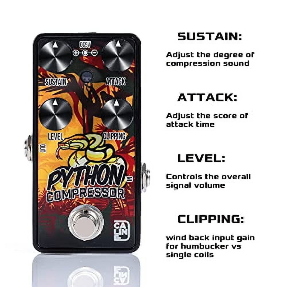 Caline Mini Guitar Compressor Pedal G Series G012 Pure Analog ...