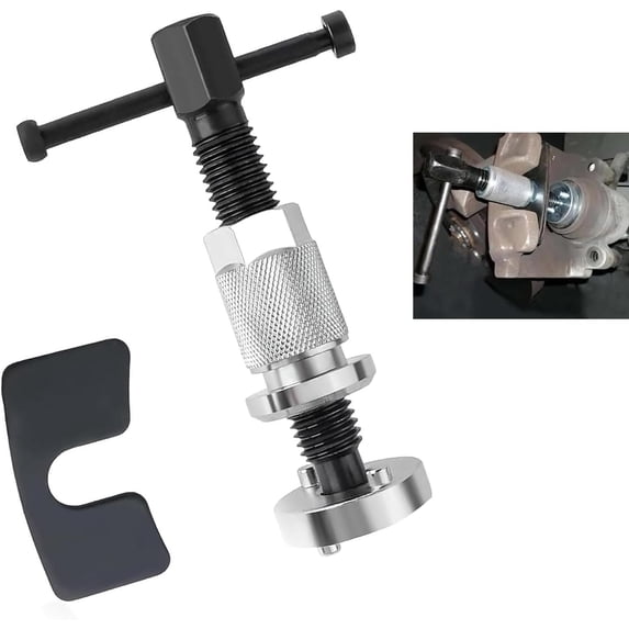 Caliper Compression Tool Set, Disc Caliper Rewind Tool, Chrome-Plated ...