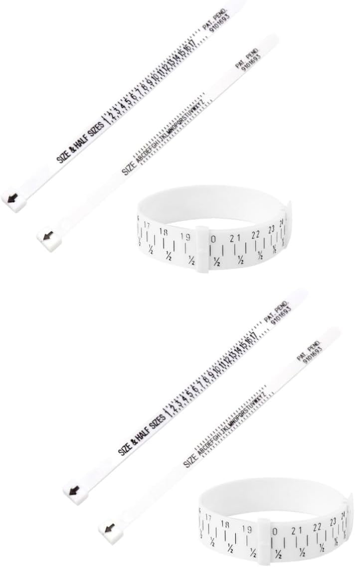 Calipers Measuring Tool 6 Pcs Bracelet Measuring Circle Ring Size ...