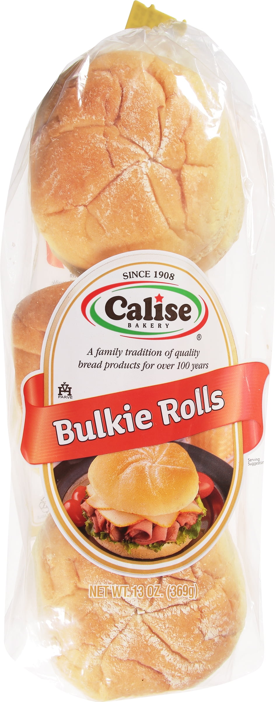 Calise Bakery Bulkie Rolls 13 Oz - Walmart.com