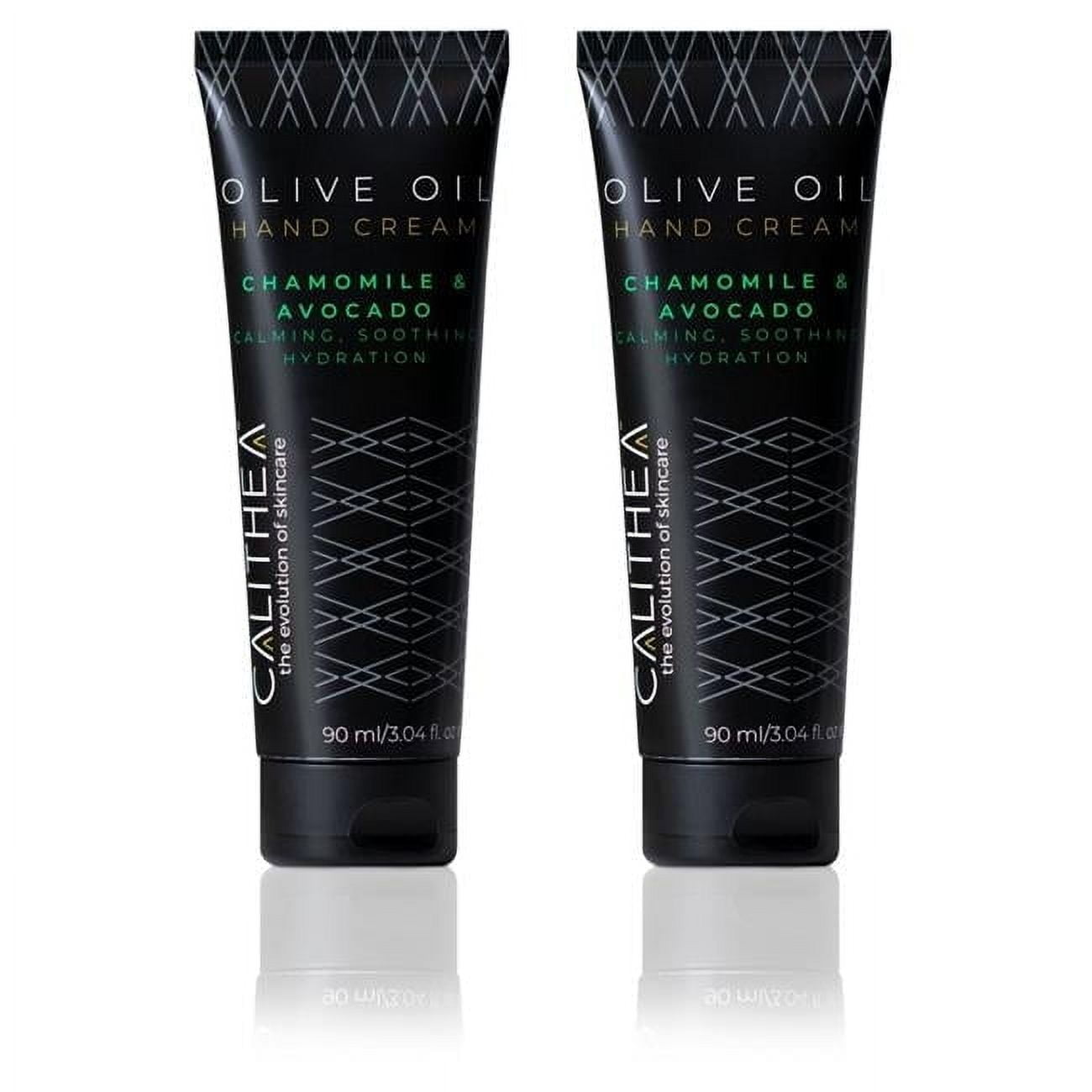 Calithea Skincare CS-HNDCRM-3OZ-2PK Olive Oil Hand Cream - Chamomile ...