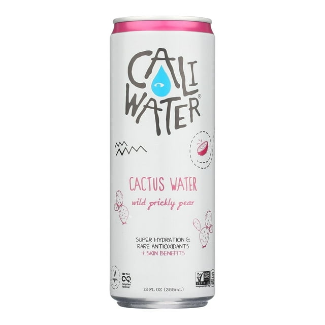 Caliwater Organic Prickly Pear Nopal Cactus Water Drink: Vegan, Non-GMO ...