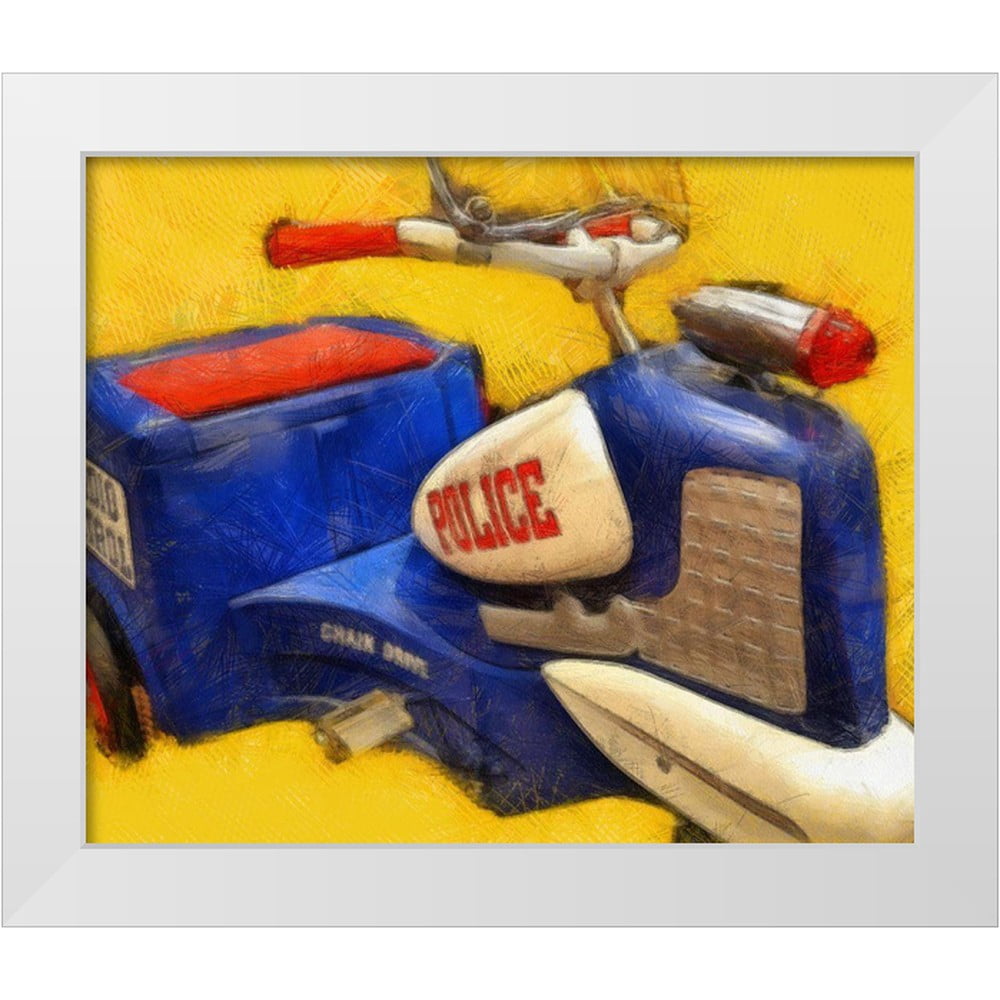 Calkins, Michelle 17x15 White Modern Wood Framed Museum Art Print ...
