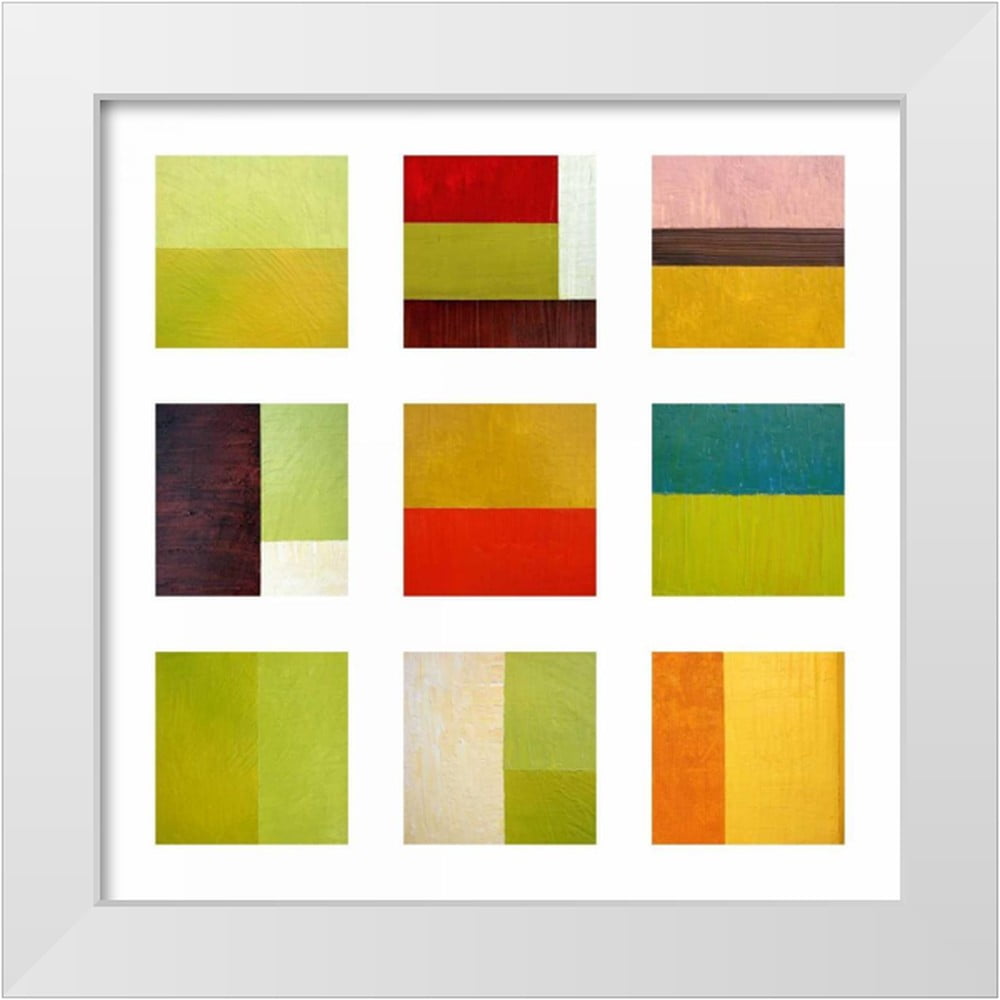 Calkins, Michelle 20x20 White Modern Wood Framed Museum Art Print ...
