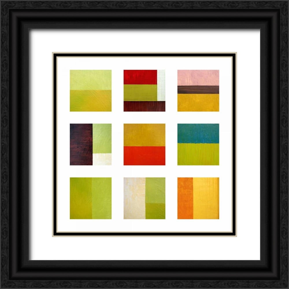 Calkins, Michelle 26x26 Black Ornate Wood Framed with Double Matting ...