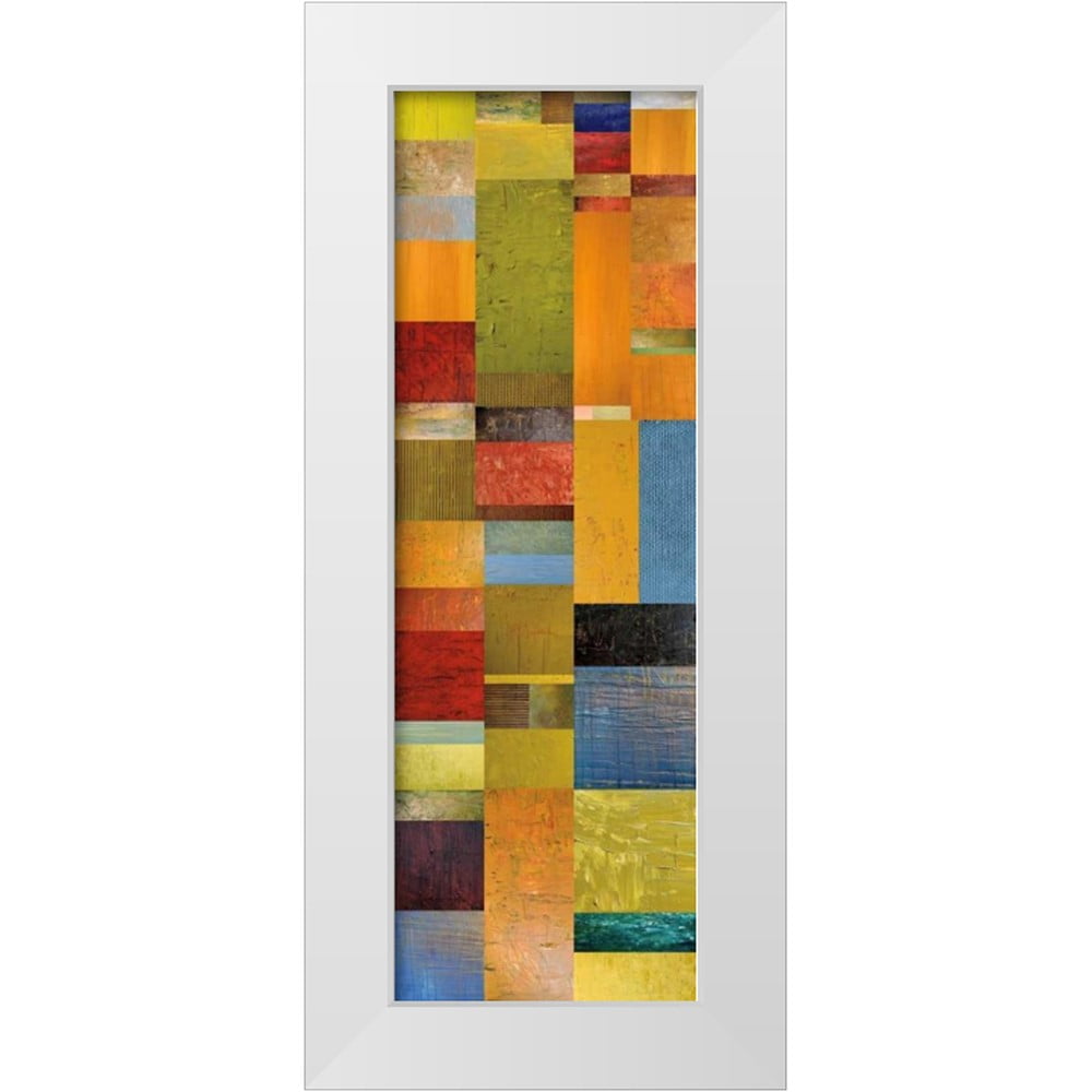 Calkins, Michelle 9x18 White Modern Wood Framed Museum Art Print Titled ...