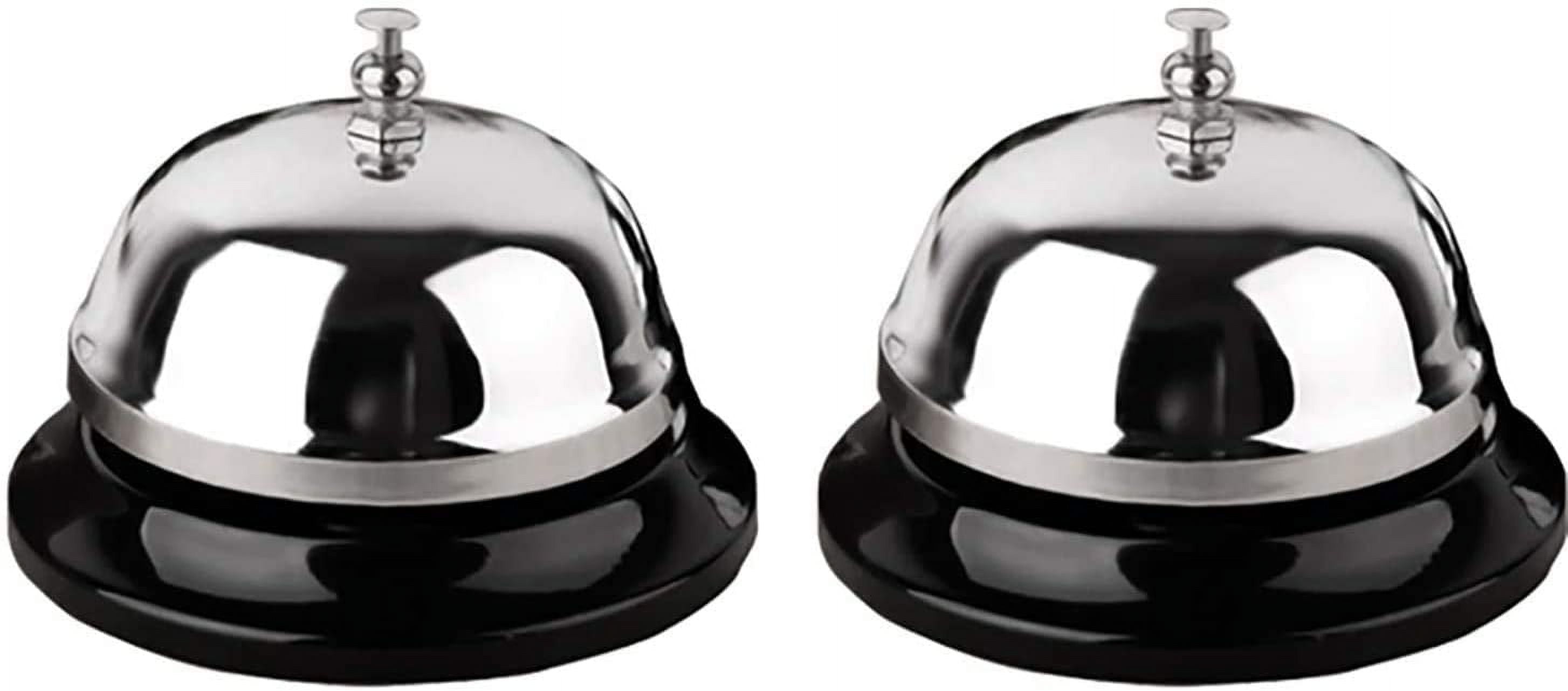 Call Bell 2 Packs 3.35 Inch Diameter with Metal Anti-Rust Construction ...