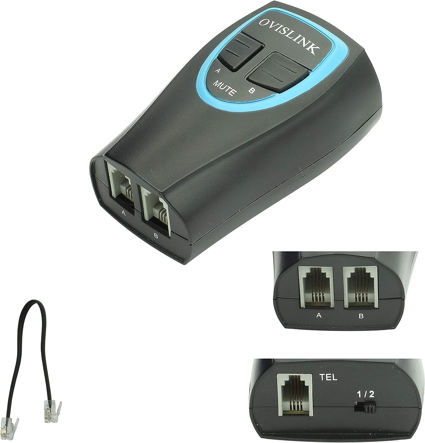 Call Center Training Adapter Compatible with All RJ9 s, Included ...