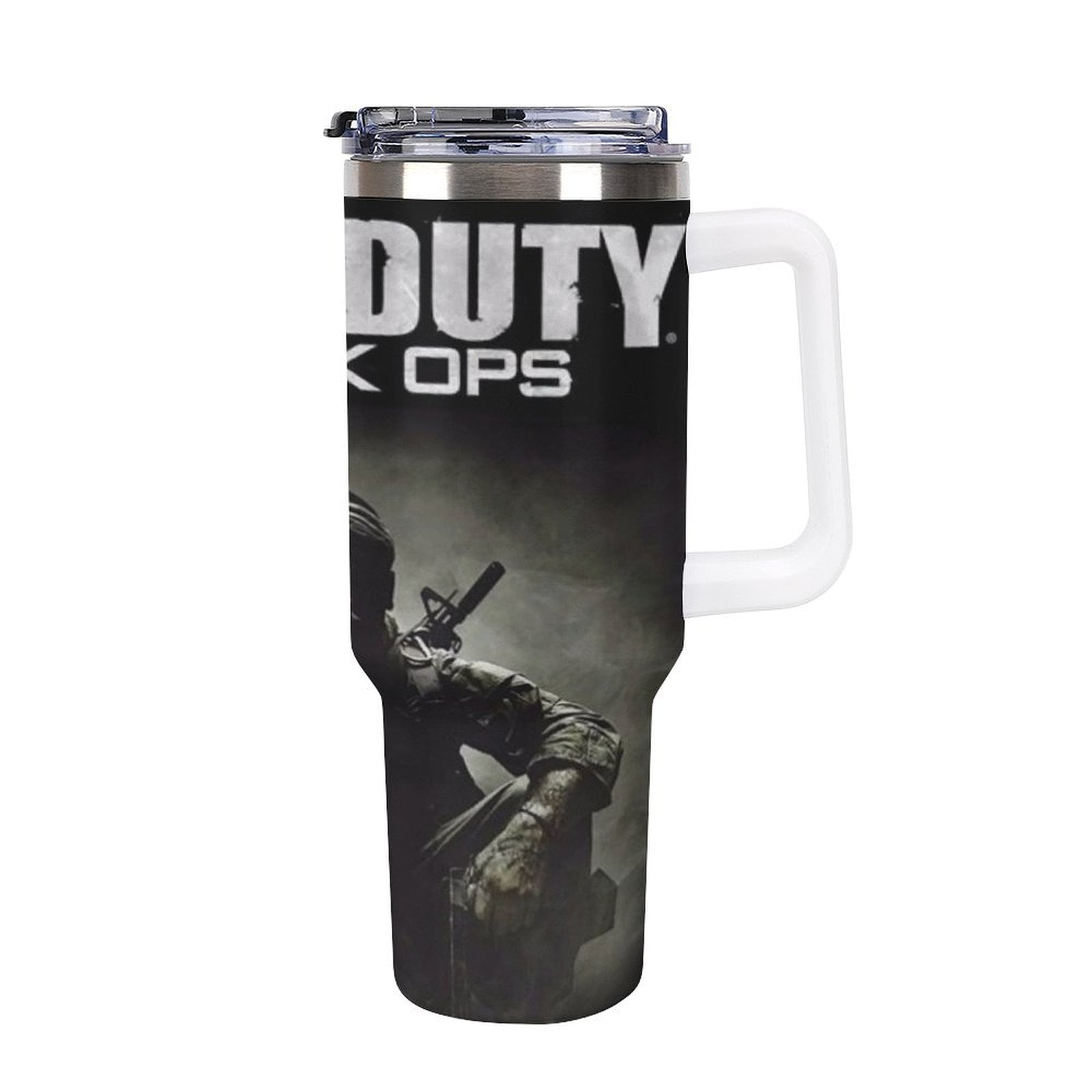 Call of Duty Black Ops Large Capacity Car Cup Tumbler with Lid And ...