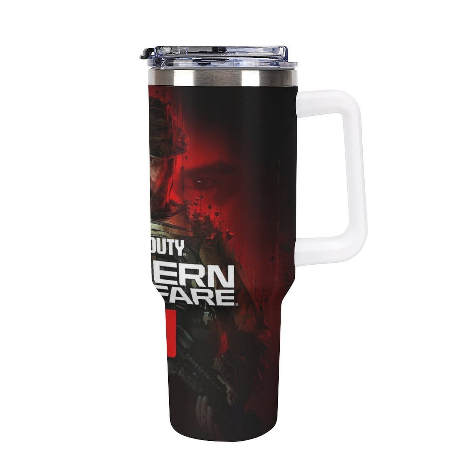 Call of Duty Modern Warfare Large Capacity Car Cup Tumbler with Lid And ...