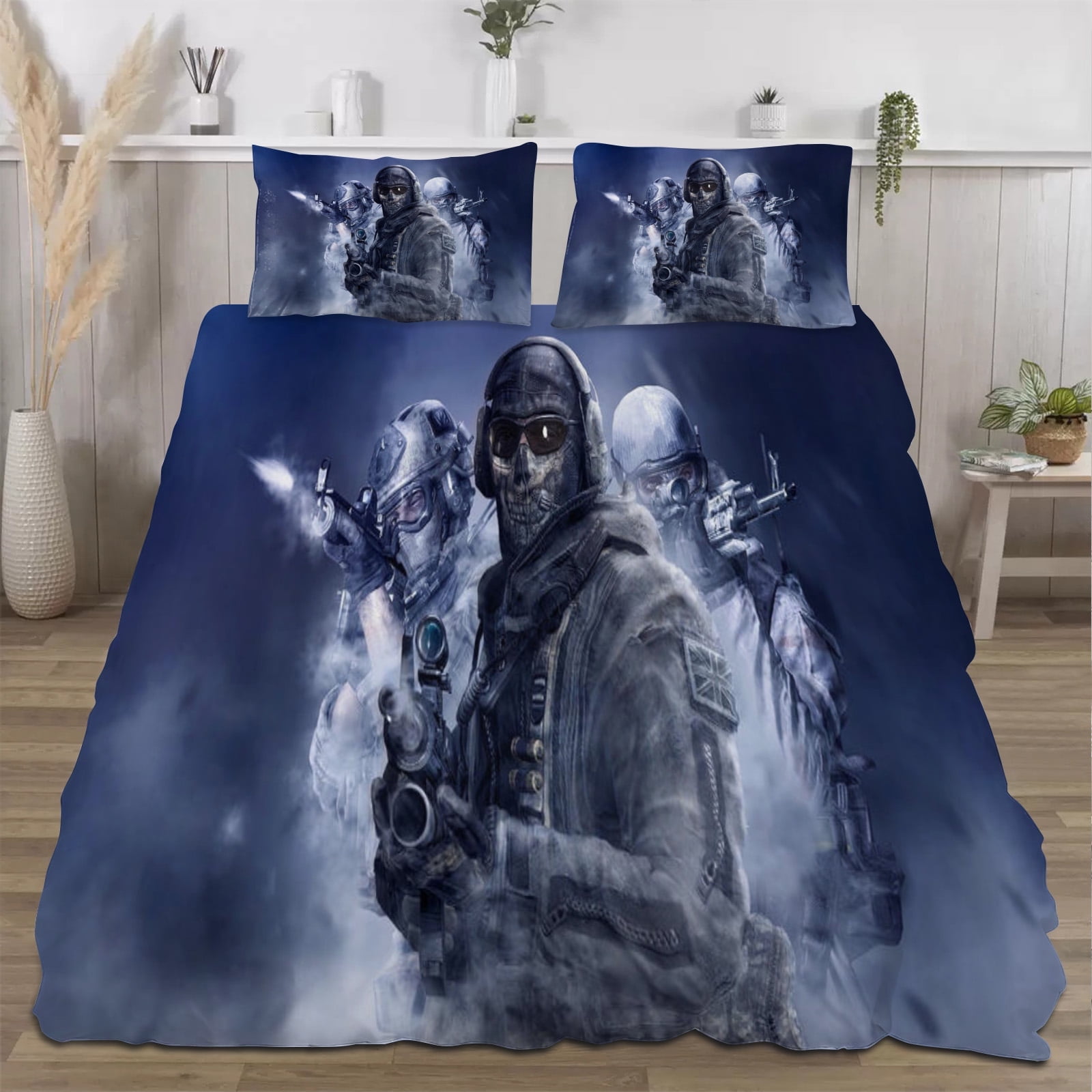 Call Of Duty Three Piece Bedding Set Cute Kids Adults Bedding Sets ...