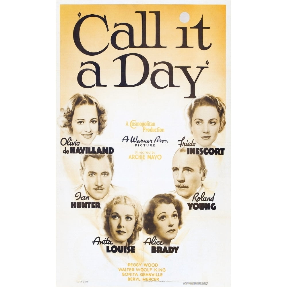 Call It A Day Movie Poster Masterprint - Walmart.com