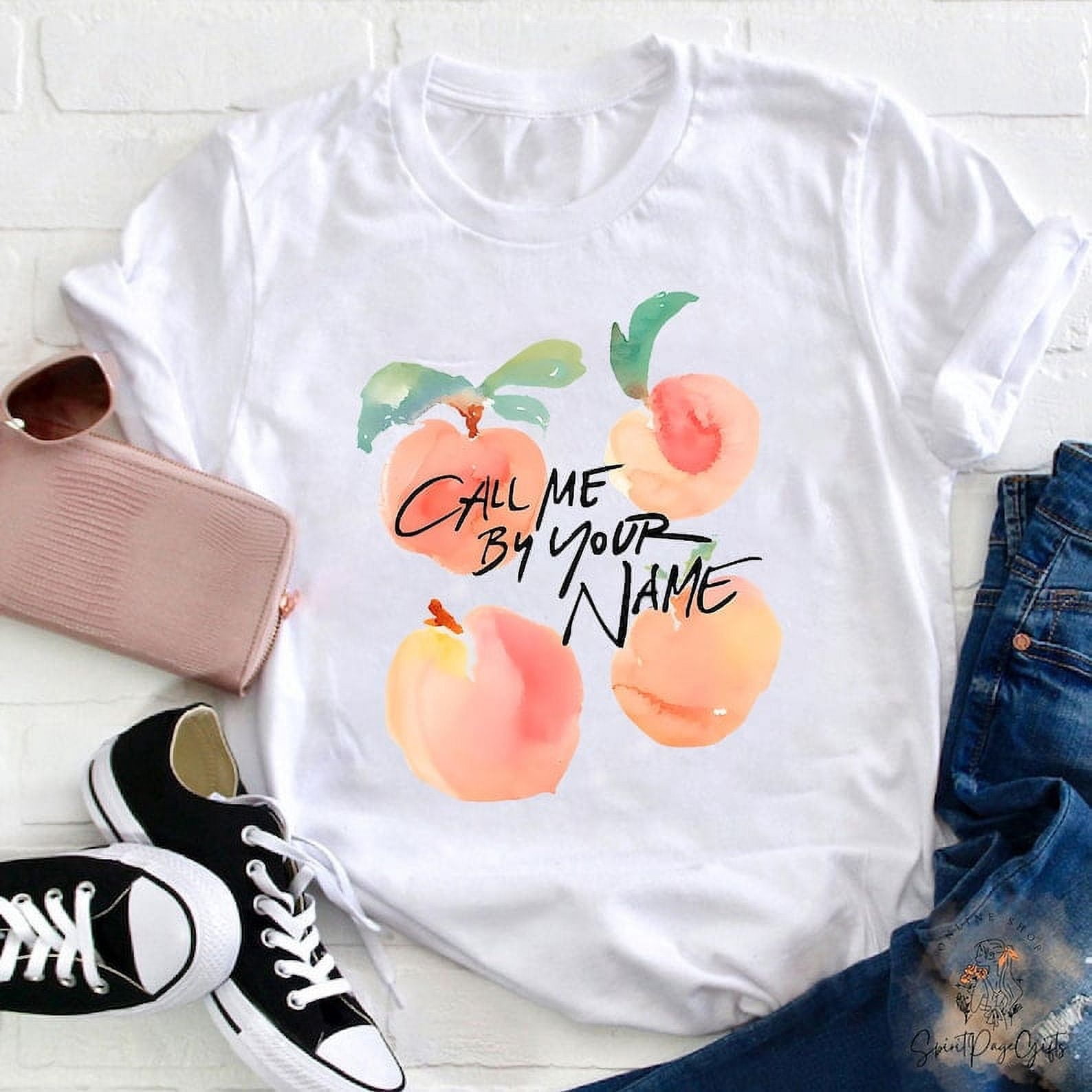 Call Me By Your Name Peaches Timothee Chalamet Unisex T-Shirt, Call Me ...