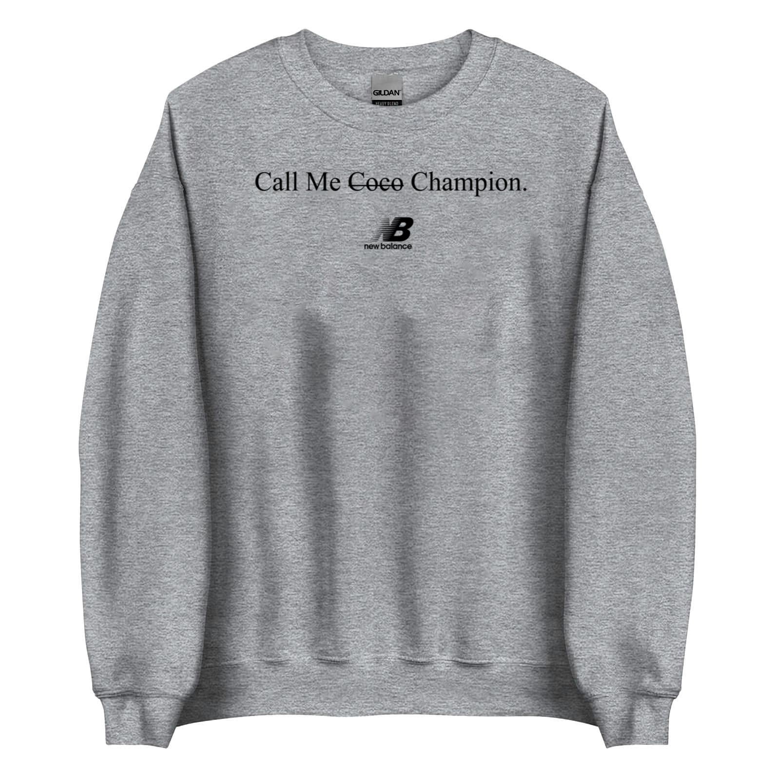 Call Me Champion - Coco Gauff Shirt, Call Me Coco Champion Tshirt, Coco ...