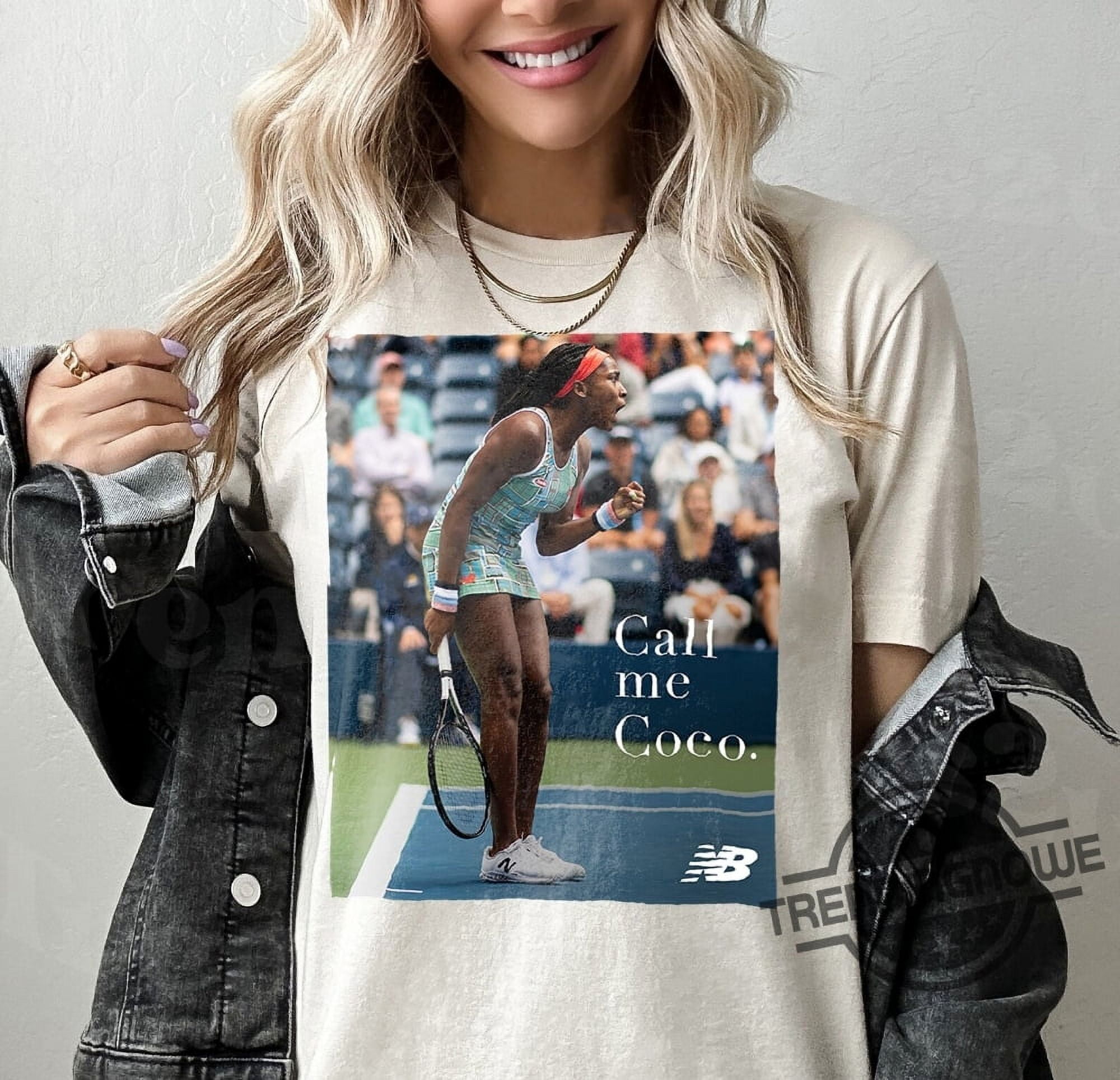 Call Me Coco Champion Shirt Us Open 2023 Shirt Sabalenka Shirt Coco ...