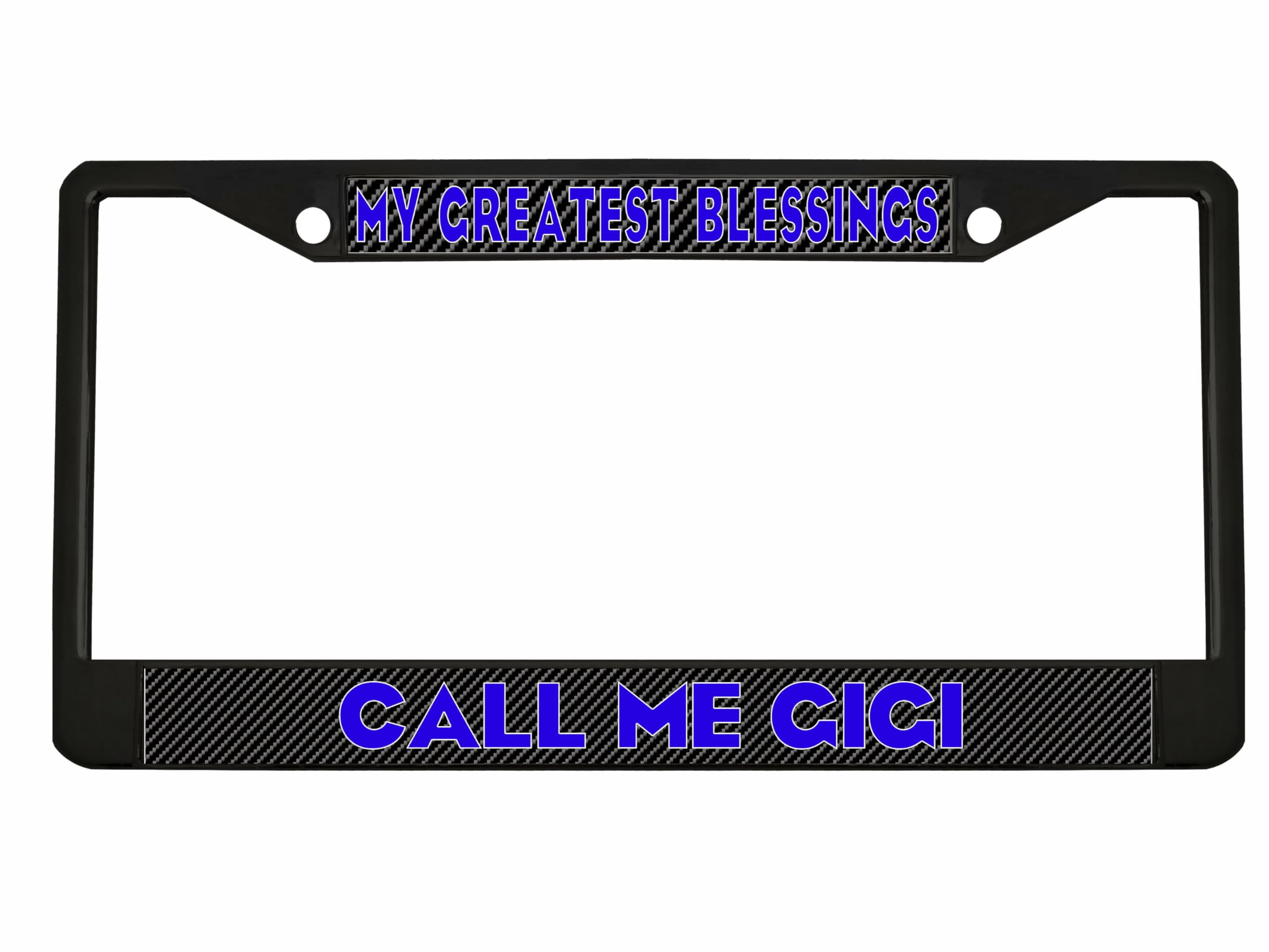 Call Me Gigi Style Metal License Plate Frame Personalized/Car ...