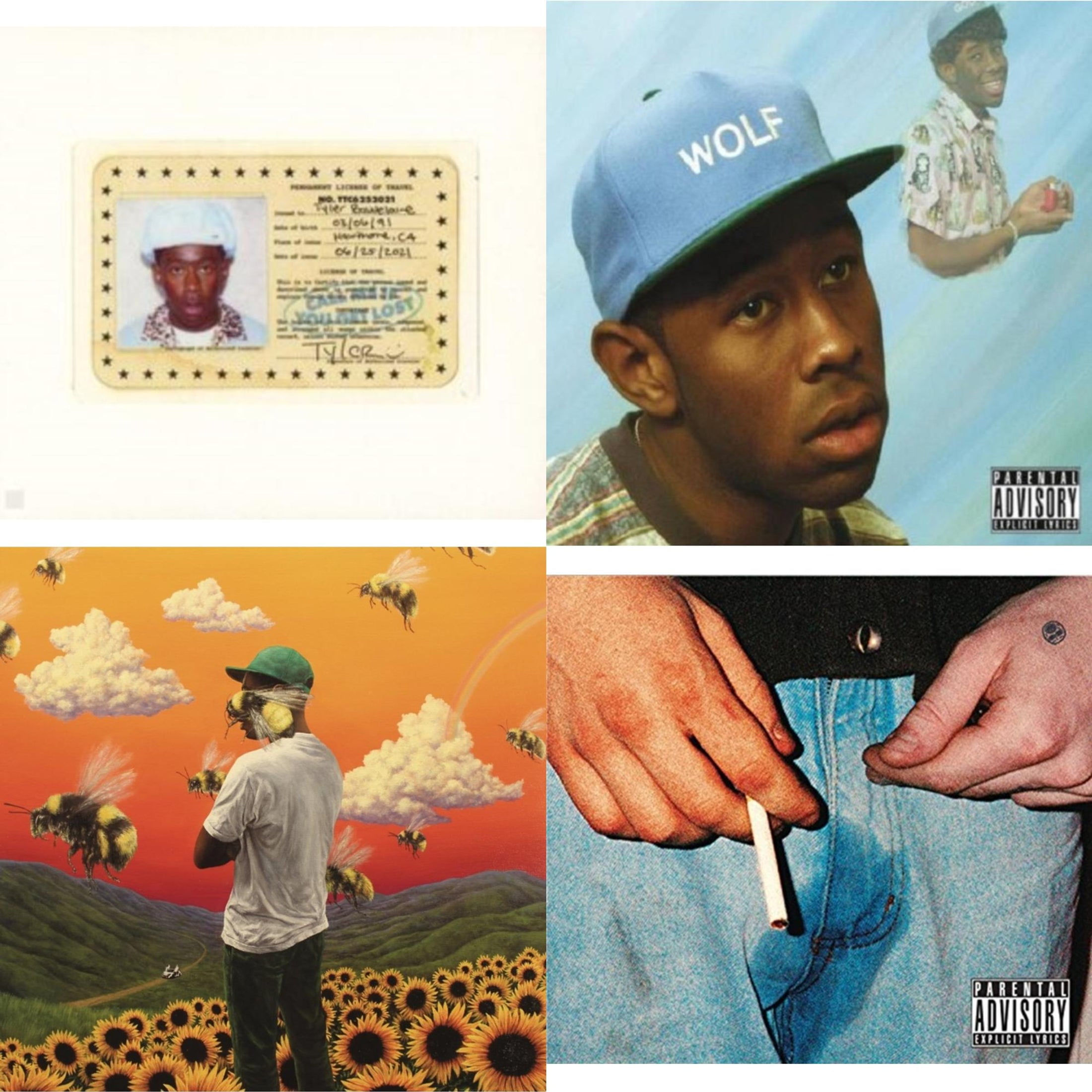 Call Me If You Get Lost & Wolf & Flower Boy & Cherry Bomb (Exp) [CD Bundle] - Walmart.com
