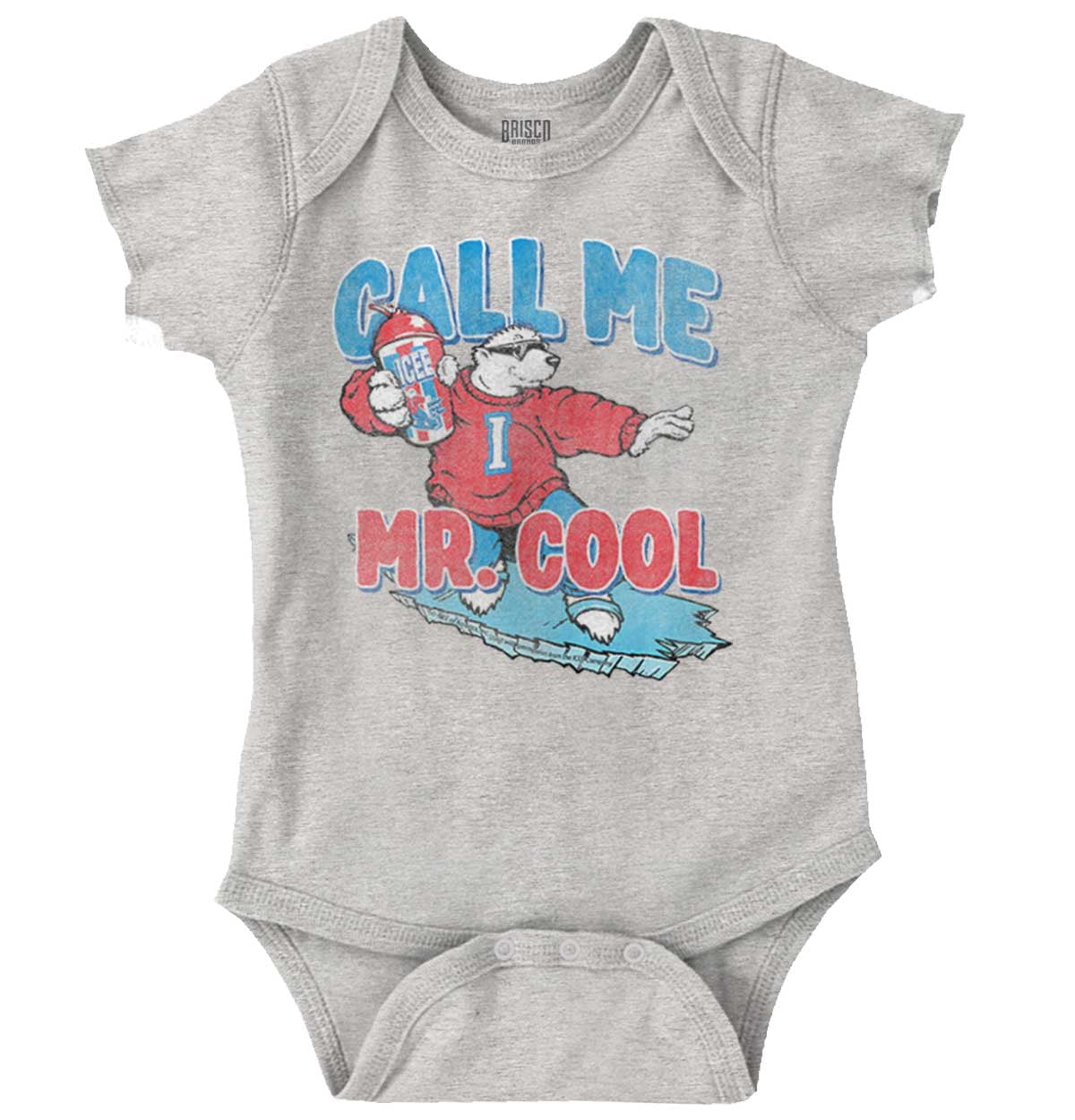 Call Me Mr. Vintage Icee Polar Bear Bodysuit Jumper Boys Infant Baby ...