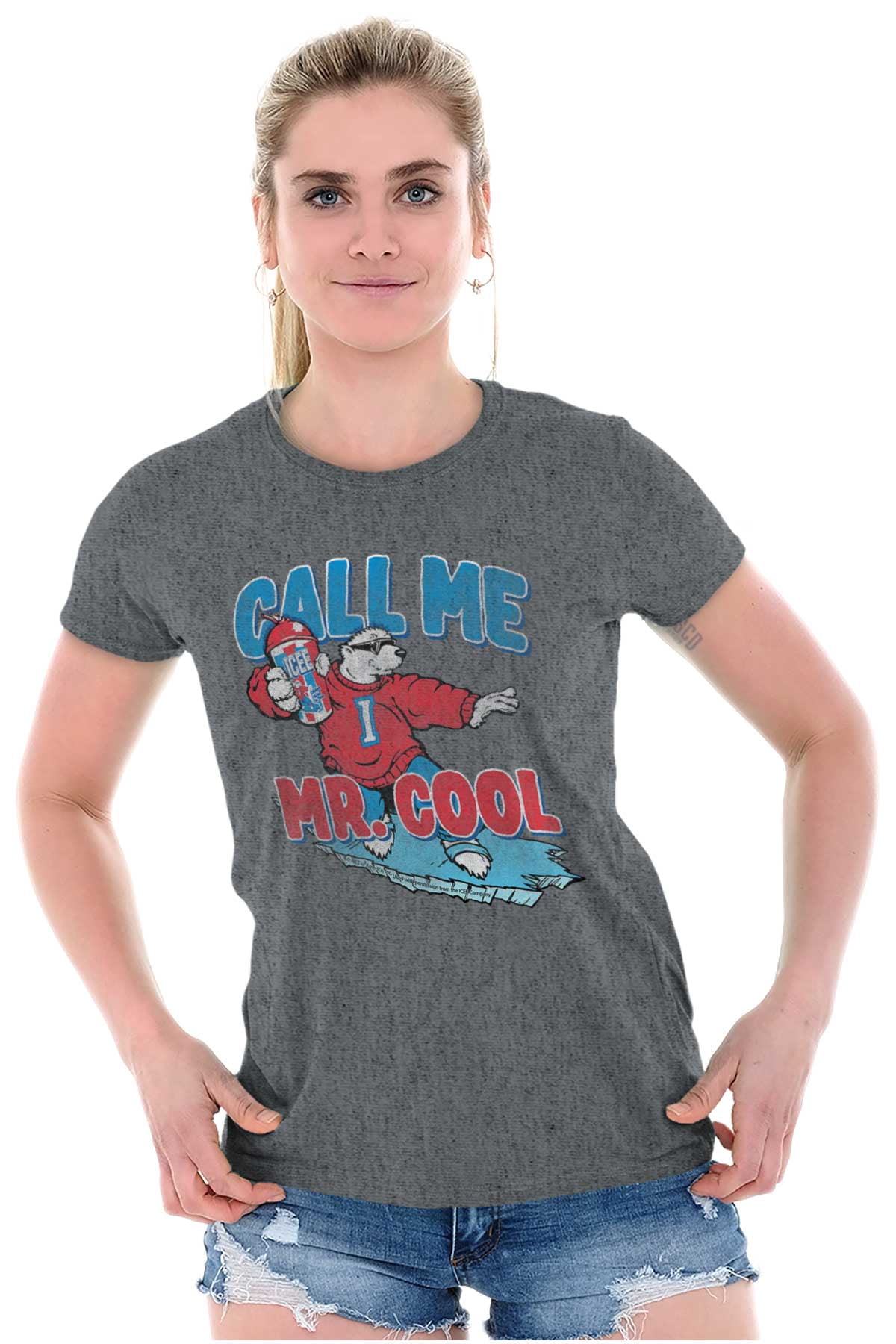 Call Me Mr. Vintage Icee Polar Bear Women's Plus Size Shirt Brisco ...