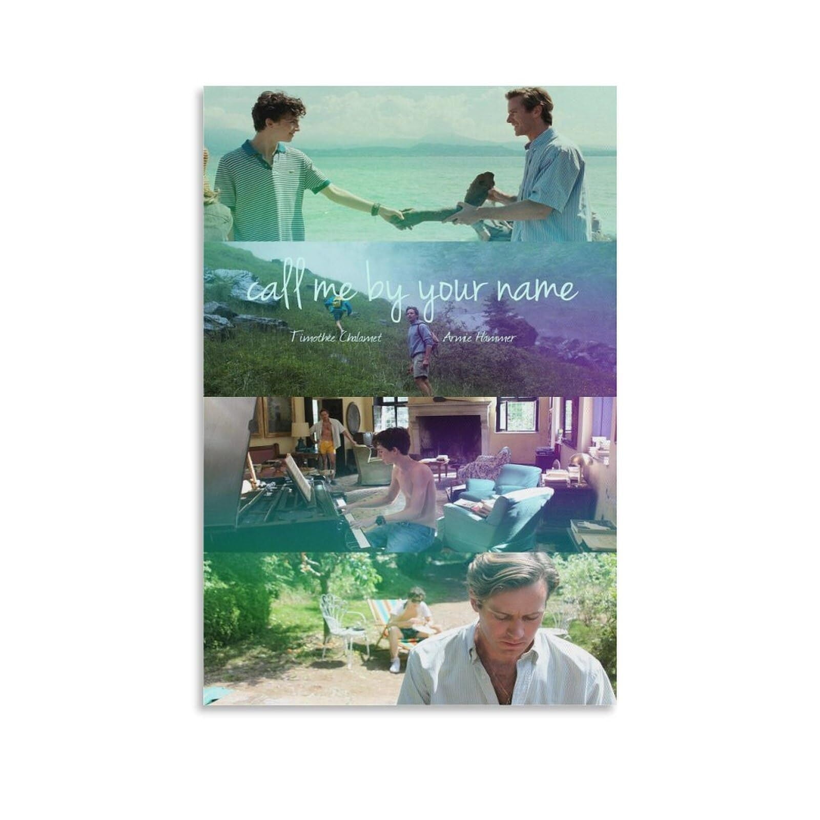 Call Me by Your Name 2017 Gay Romance Movie Poster (57) Print Photo Art ...