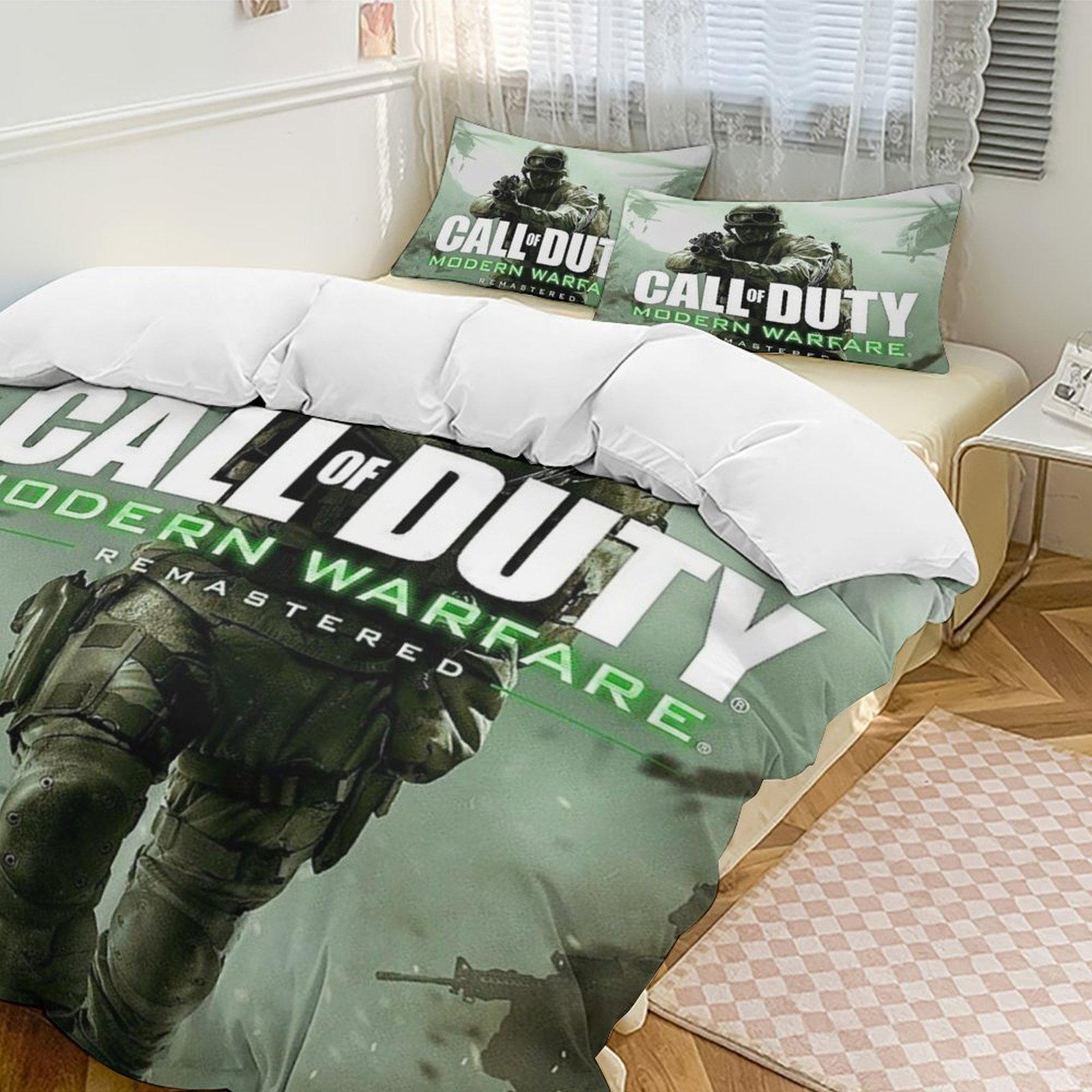 Call Of Duty 3 Pieces Duvet Cover Set, Soft Bedding Comforter Cover Set ...