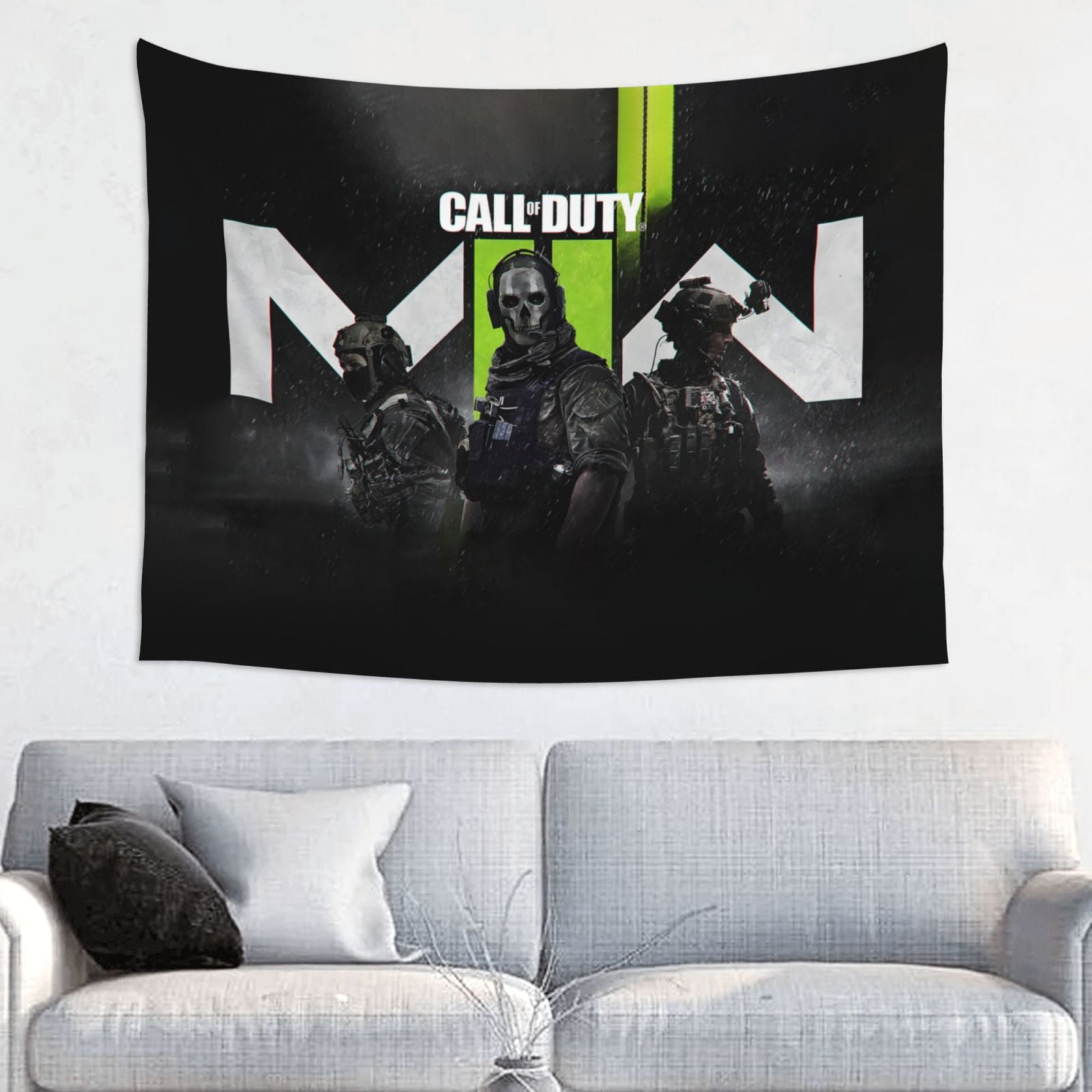 Call Of Duty Art Tapestry Wall Art Poster Tapestry Gifts Bedroom Prints ...