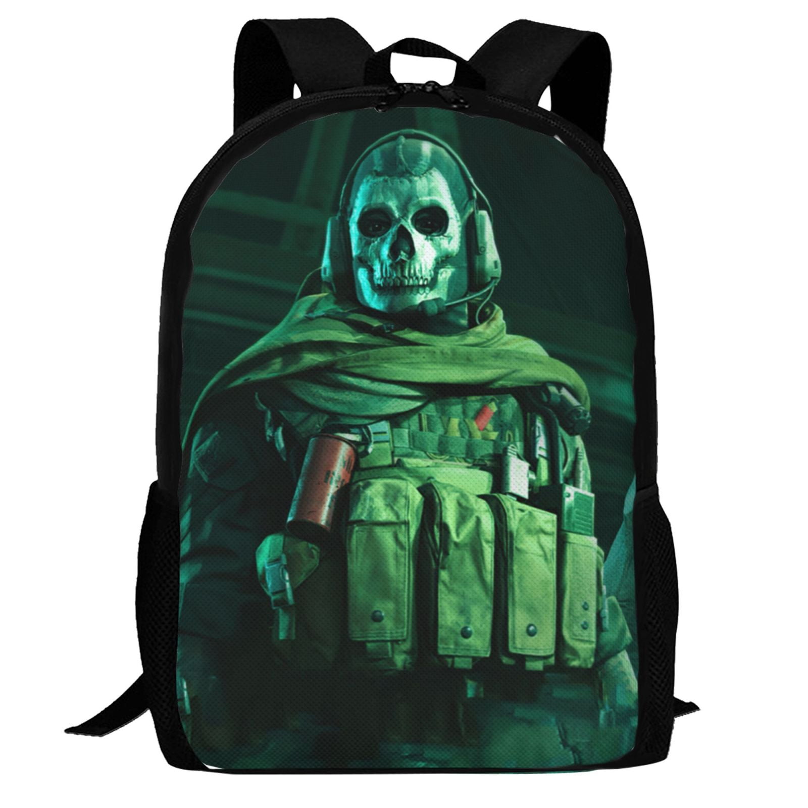 Call Of Duty Backpack, 3d Printed Laptop Backpack, Water Resistant ...