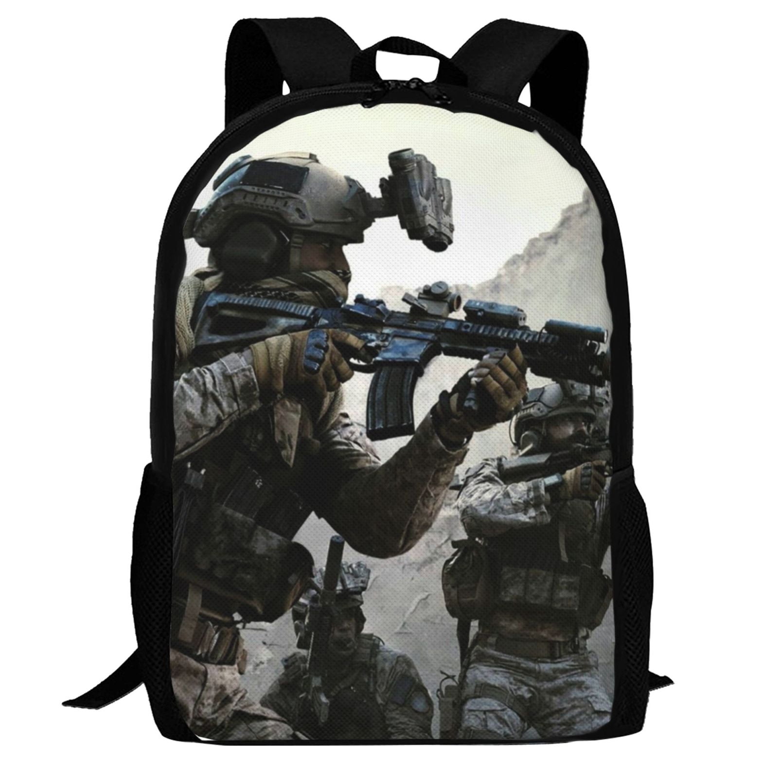 Call Of Duty Backpack, 3d Printed Laptop Backpack, Water Resistant ...