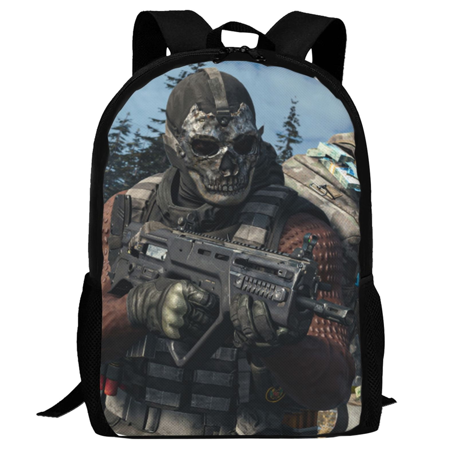 Call Of Duty Backpack, 3d Printed Laptop Backpack, Water Resistant ...