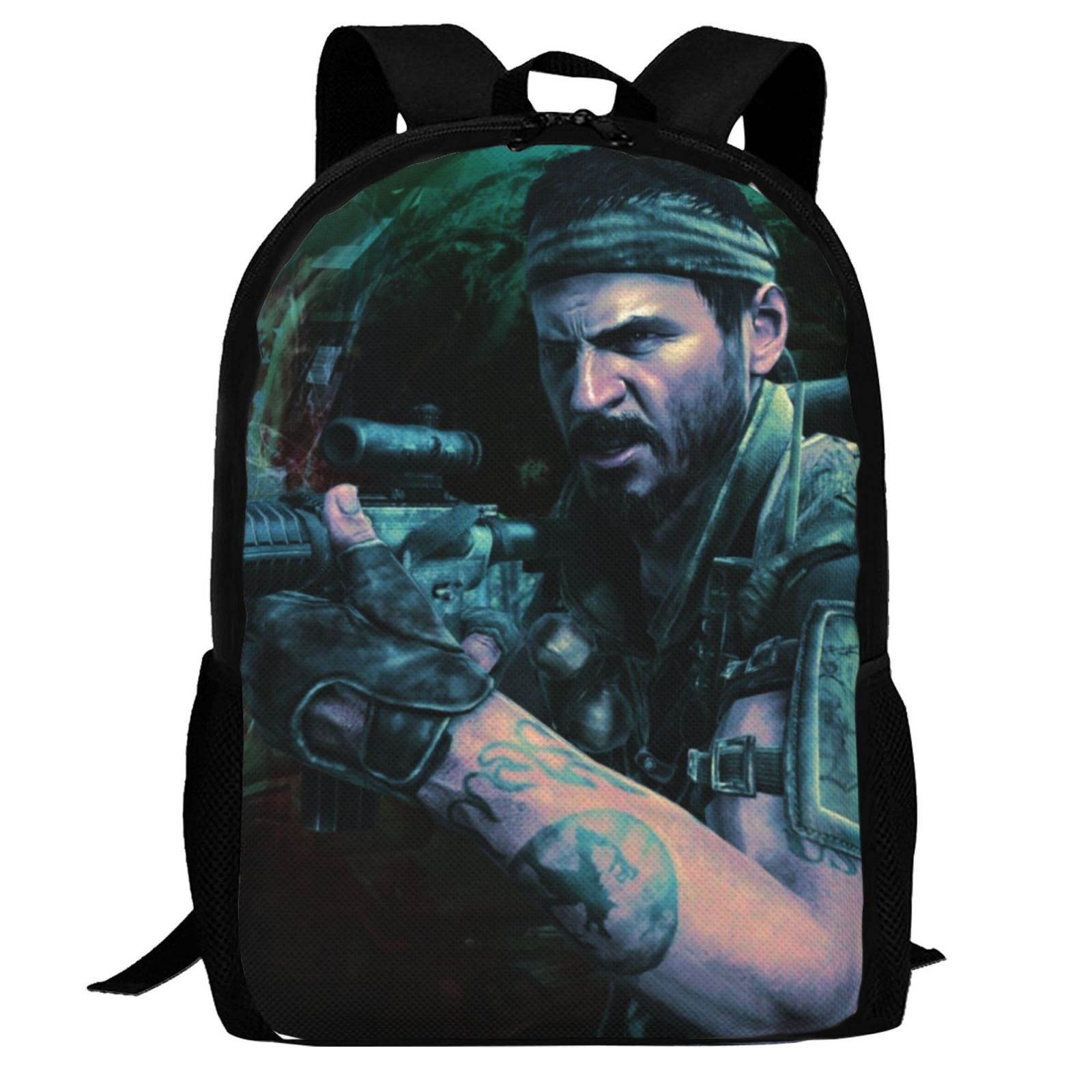 Call Of Duty Backpack, 3d Printed Laptop Backpack, Water Resistant ...