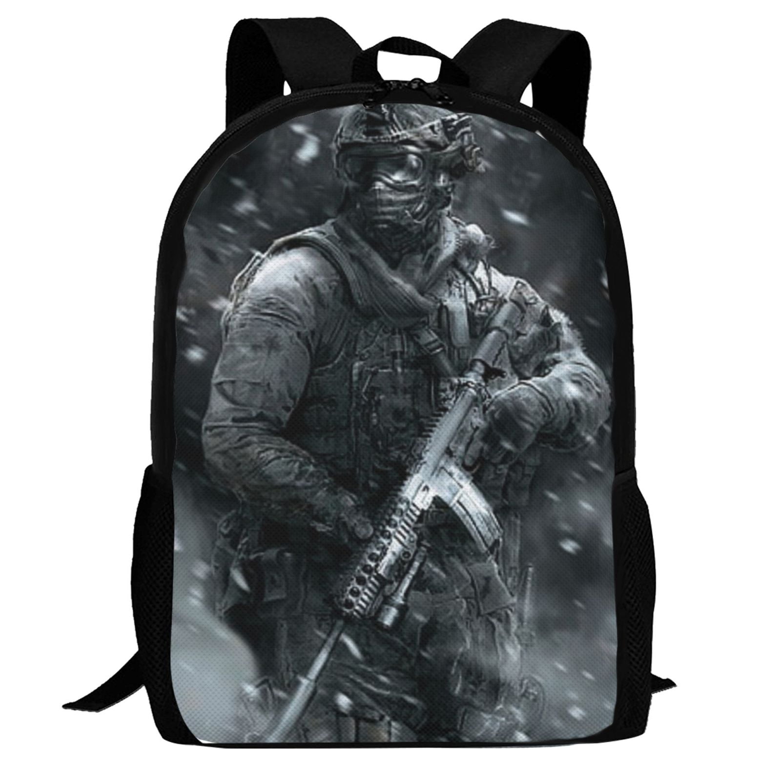 Call Of Duty Backpack, 3d Printed Laptop Backpack, Water Resistant ...