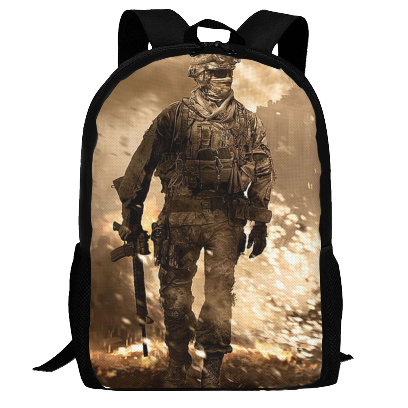 Call Of Duty Backpack, 3d Printed Laptop Backpack, Water Resistant ...
