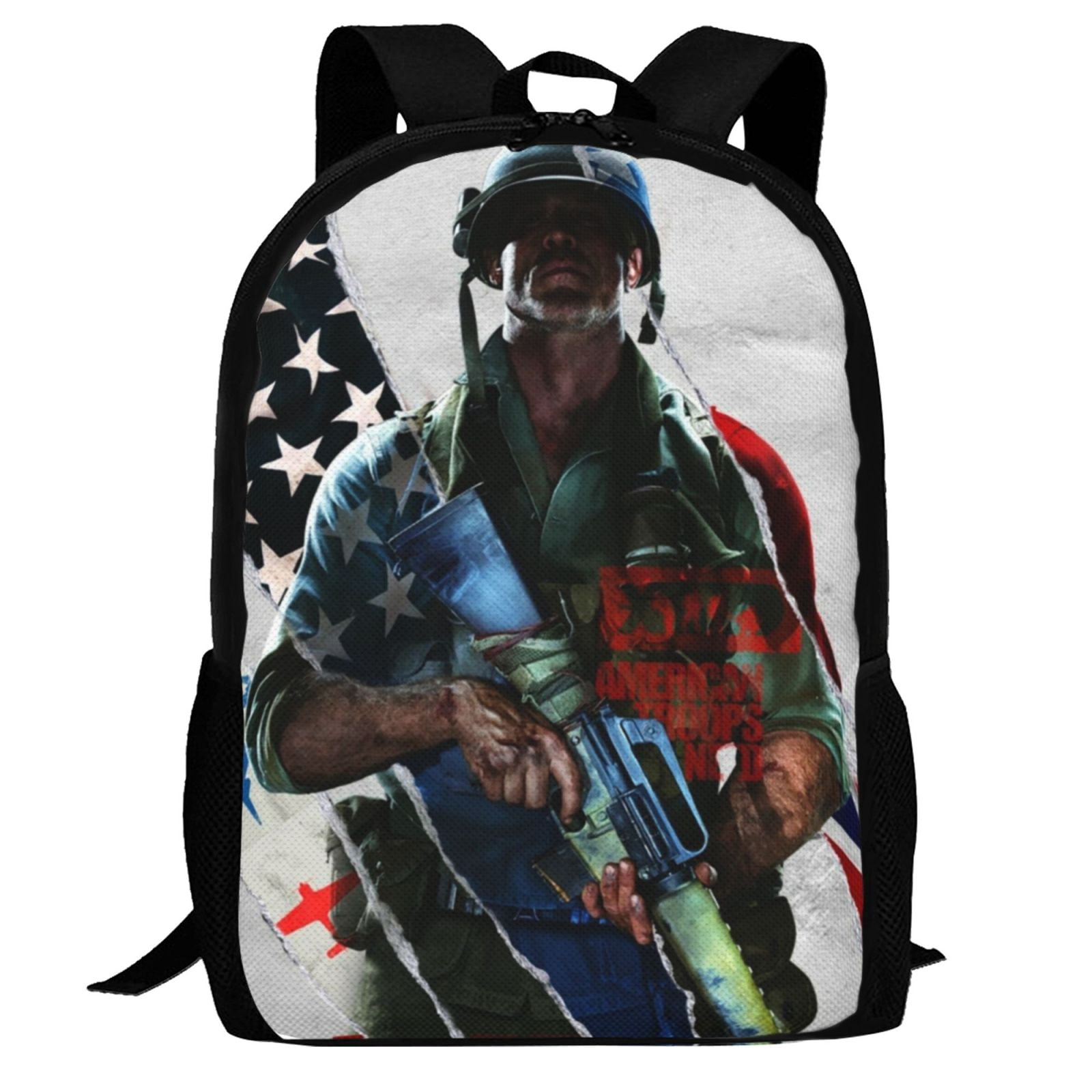 Call Of Duty Backpack, 3d Printed Laptop Backpack, Water Resistant ...