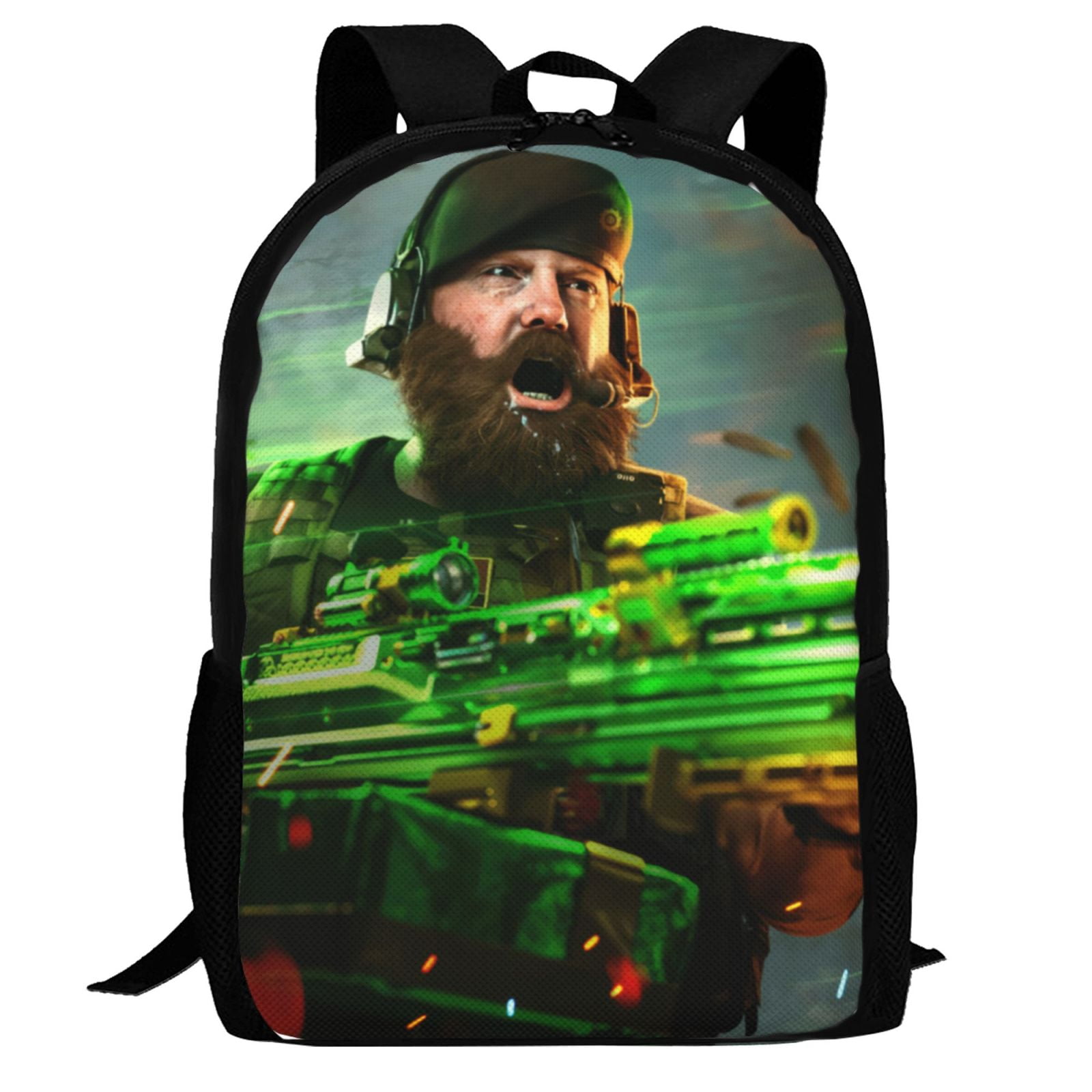 Call Of Duty Backpack, 3d Printed Laptop Backpack, Water Resistant ...