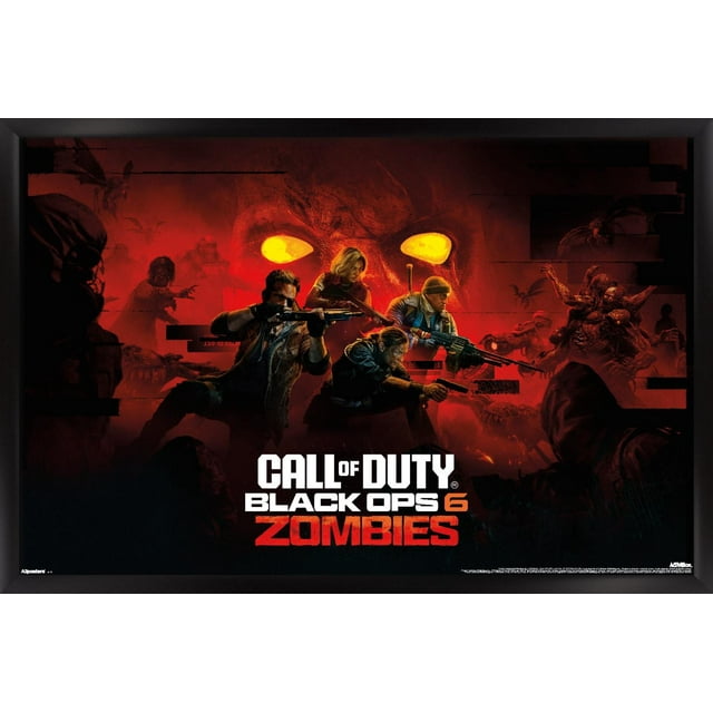 Call Of Duty: Black Ops 6 - Zombies Key Art Wall Poster, 22.375" x 34 ...