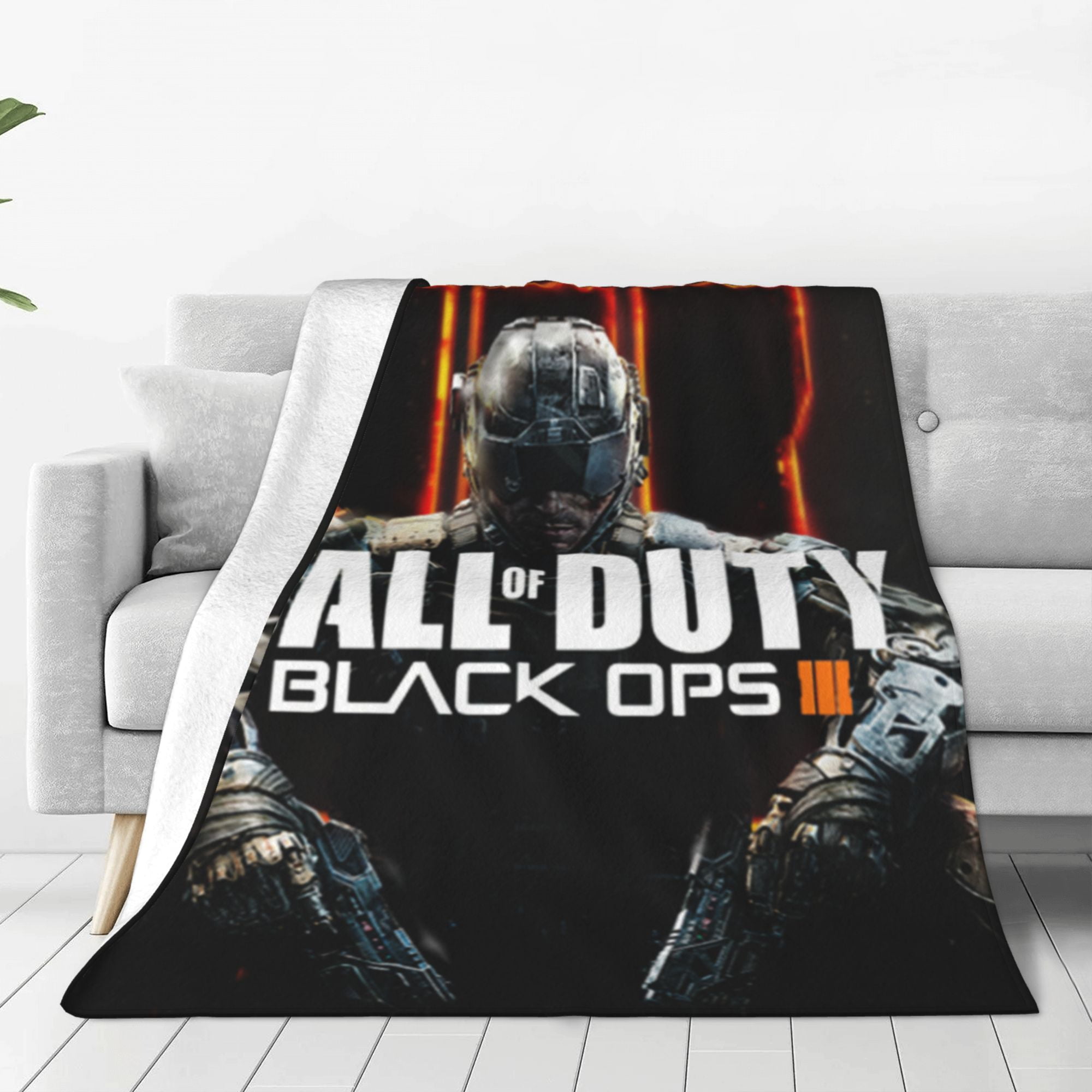 Call Of Duty Black Ops Soft Micro Fleece Blanket Throw Lightweight ...