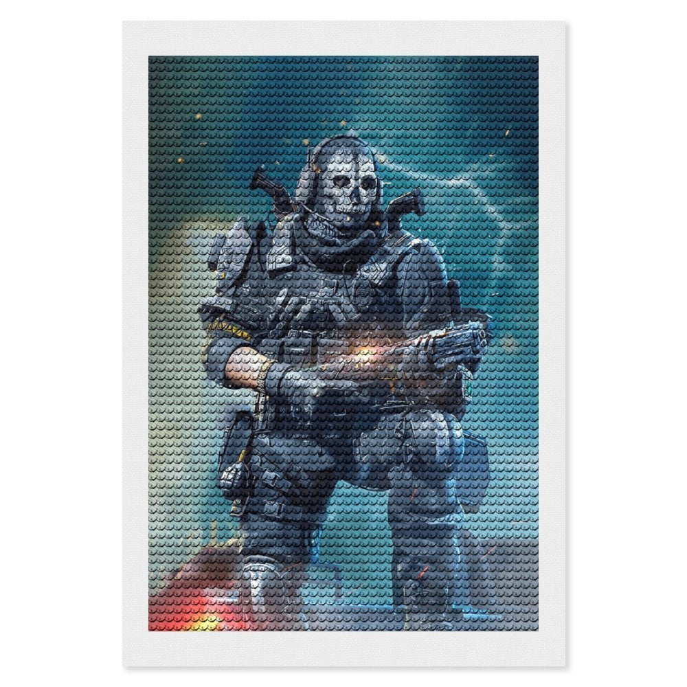 Call Of Duty Diamond Art Kits for Adults DIY 5D Diamond Dots Paint Kits ...