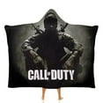 Call Of Duty Ghost Cloak Hooded Blankets Soft Wearable Blanket Cozy ...