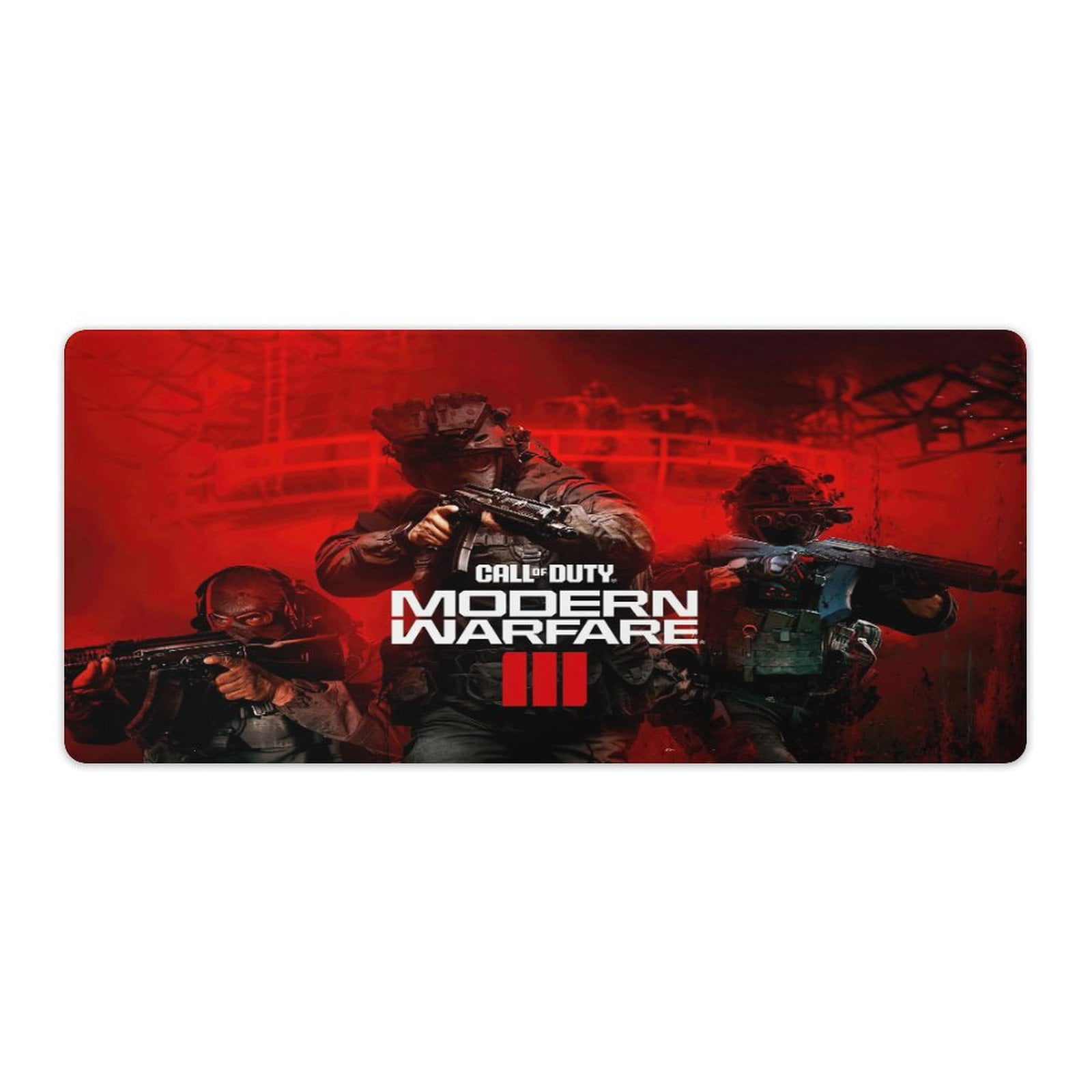 Call Of Duty Large Gaming Mouse Pad for Laptop Computer Rubber Edge ...