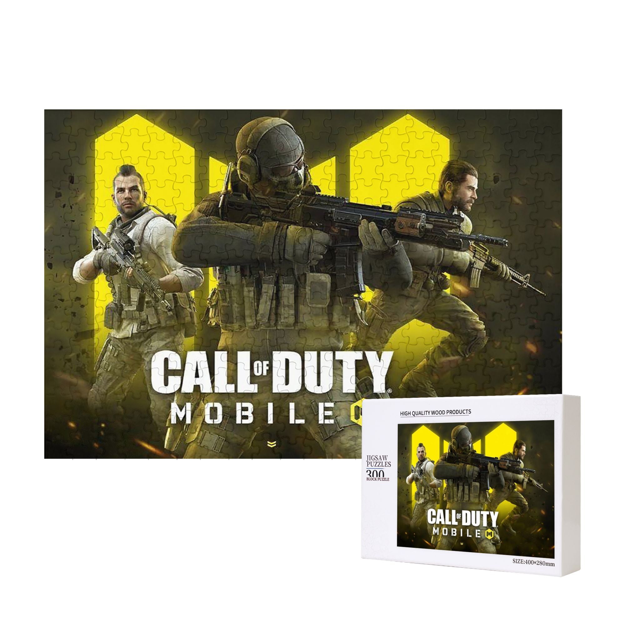 Call Of Duty Mobile 300 Piece Jigsaw Puzzle Puzzle for Adults Child and ...