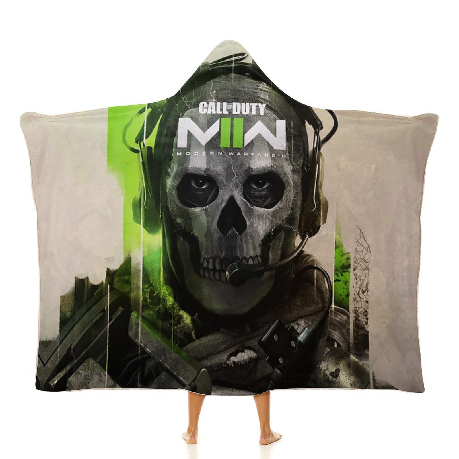 Call Of Duty Modern Warfare Cloak Hooded Blankets Soft Wearable Blanket ...