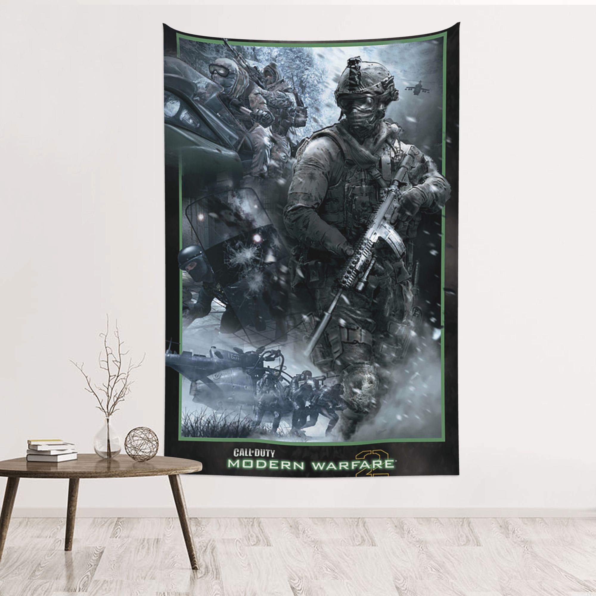 Call Of Duty Modern Warfare Tapestry Banner 60x40in inch Decor Art ...