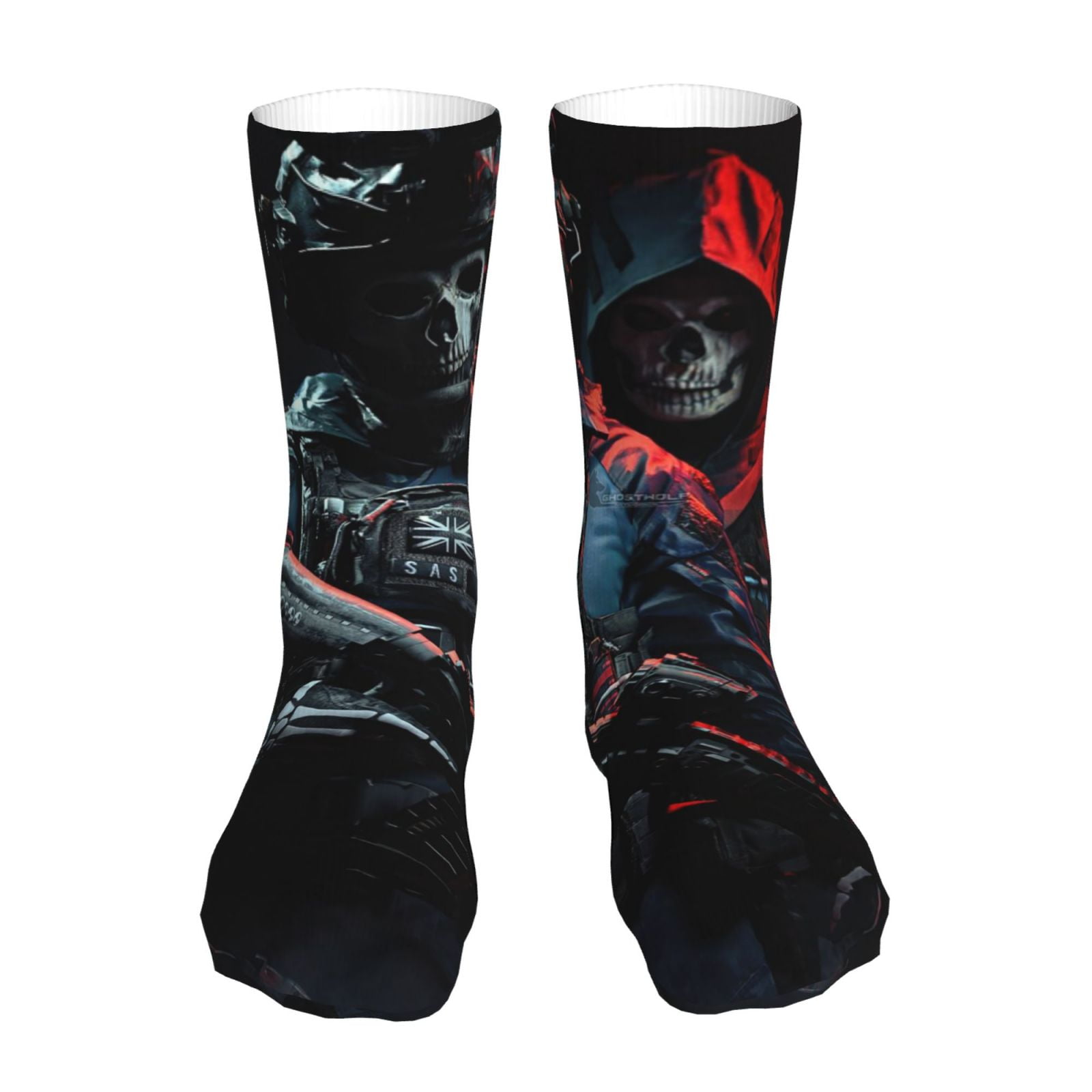 Call Of Duty Socks Crew Socks Sports Casual Cushion Stockings High Tube ...