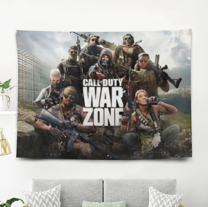 Call Of Duty Tapestry Gift Wall Hanging Backdrop for Room Bedroom Girls ...