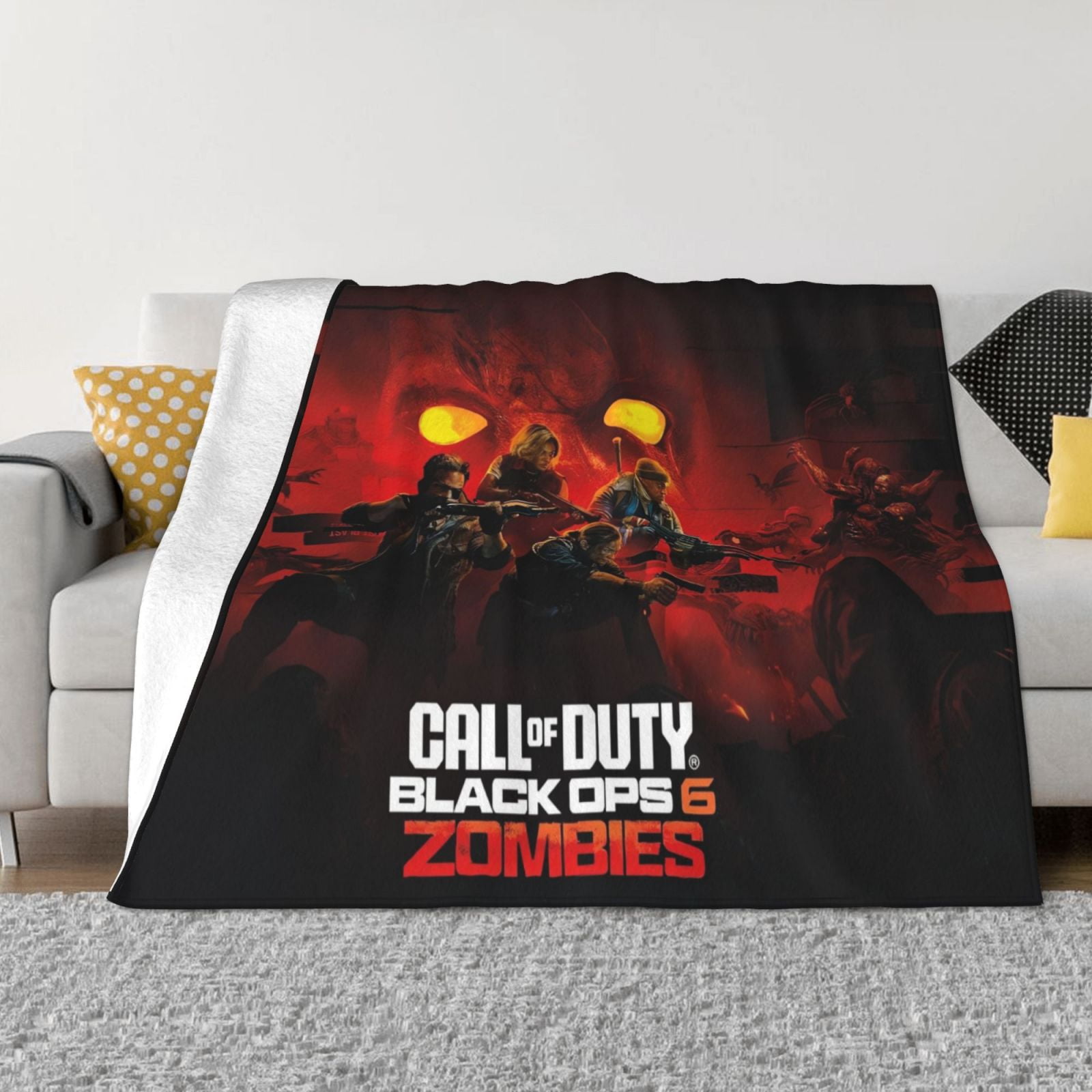 Call Of Duty Throw Blanket Couch Bed Sofa Soft Lightweight Warm Cozy ...